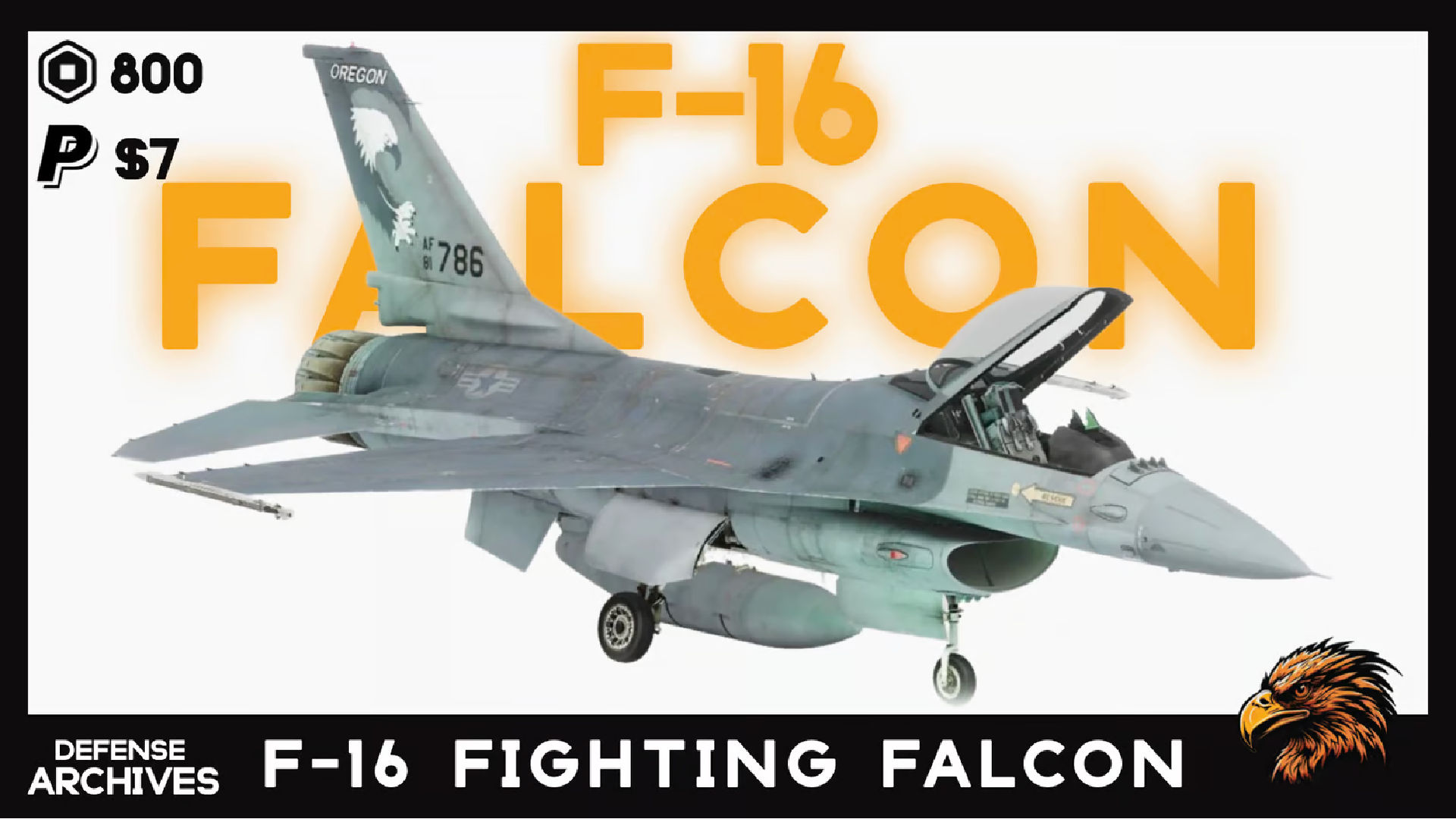 F-16A 'Fighting Falcon' - Payhip