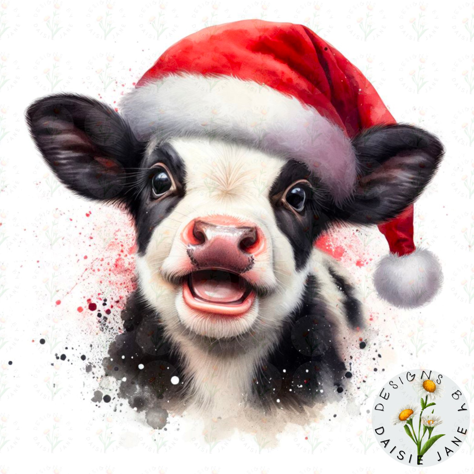 Laughing Christmas Calf - Payhip