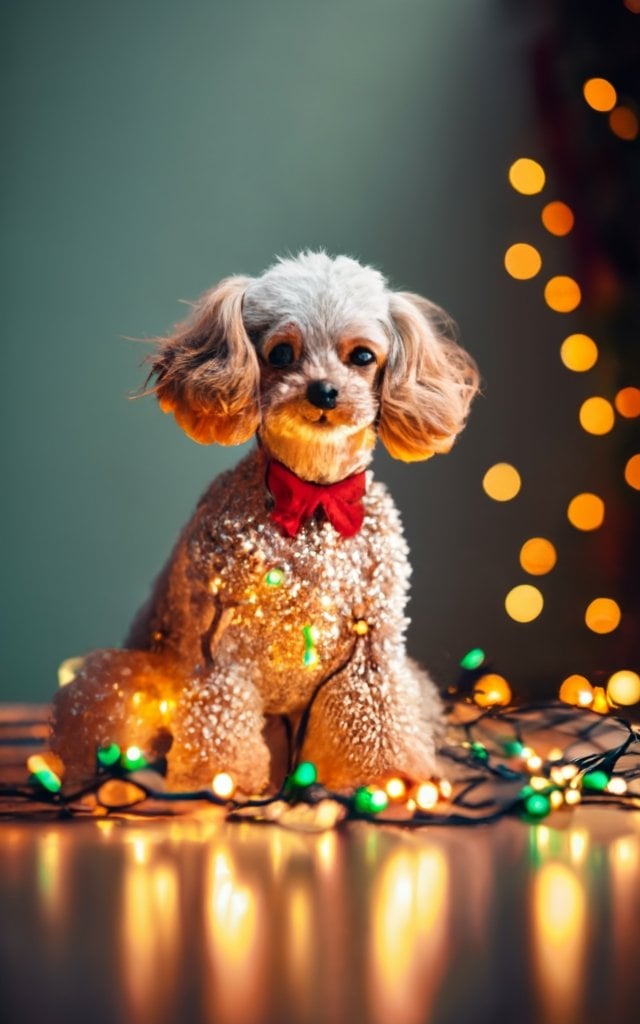 Poodle Christmas Magic: Capturing Holiday Elegance - Payhip