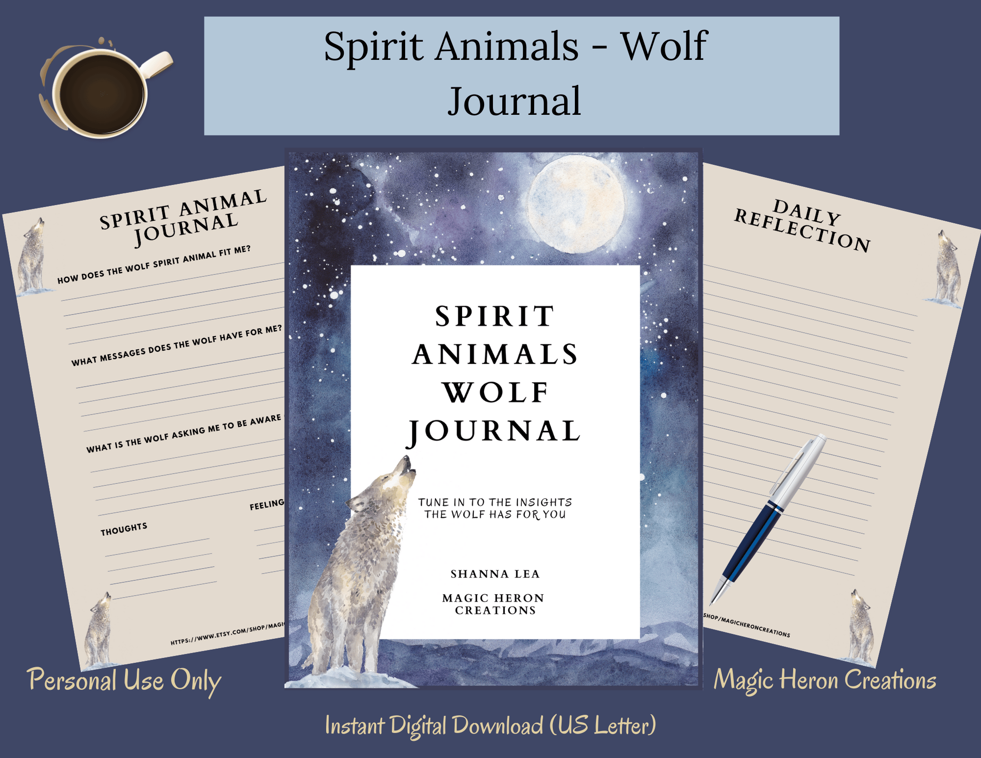 SPIRIT ANIMAL WOLF, Animal Guide Totem Meanings, Spirit Companion ...