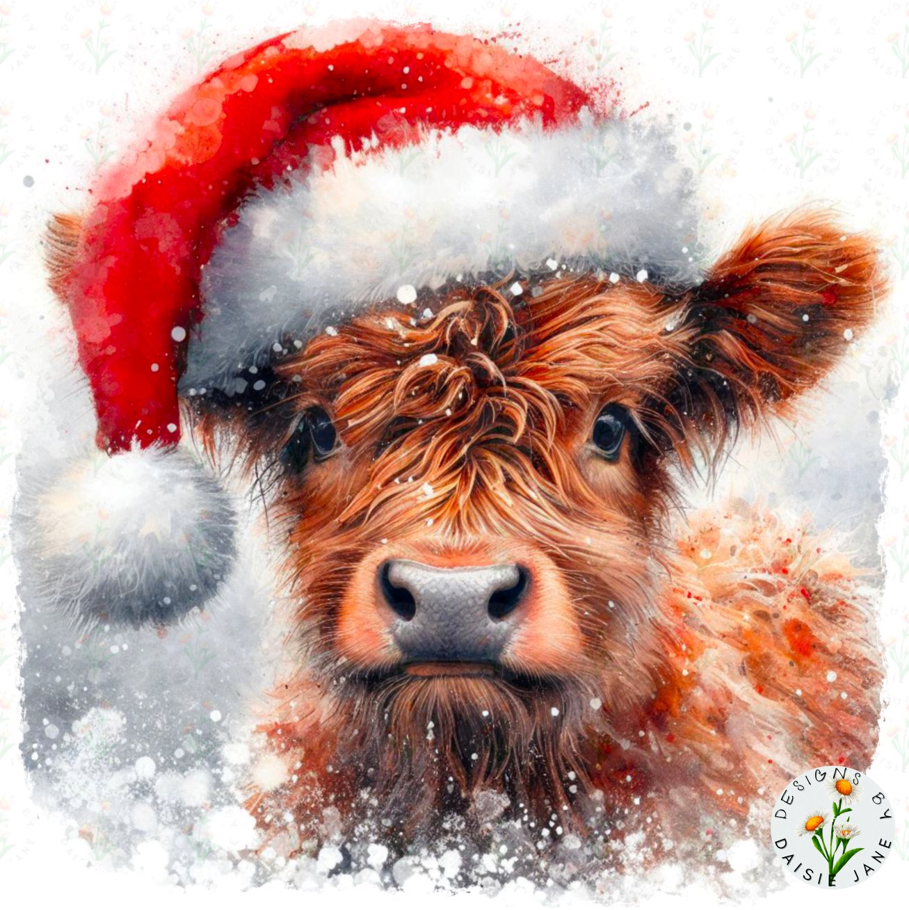 Christmas Highland Cow Baby (3) - Payhip