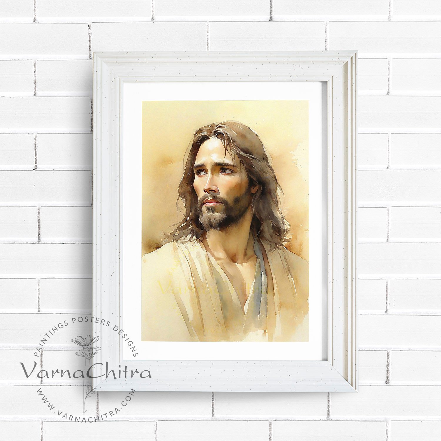 Jesus 33 Unique Watercolor Painting of Jesus Christ in Artistic ...