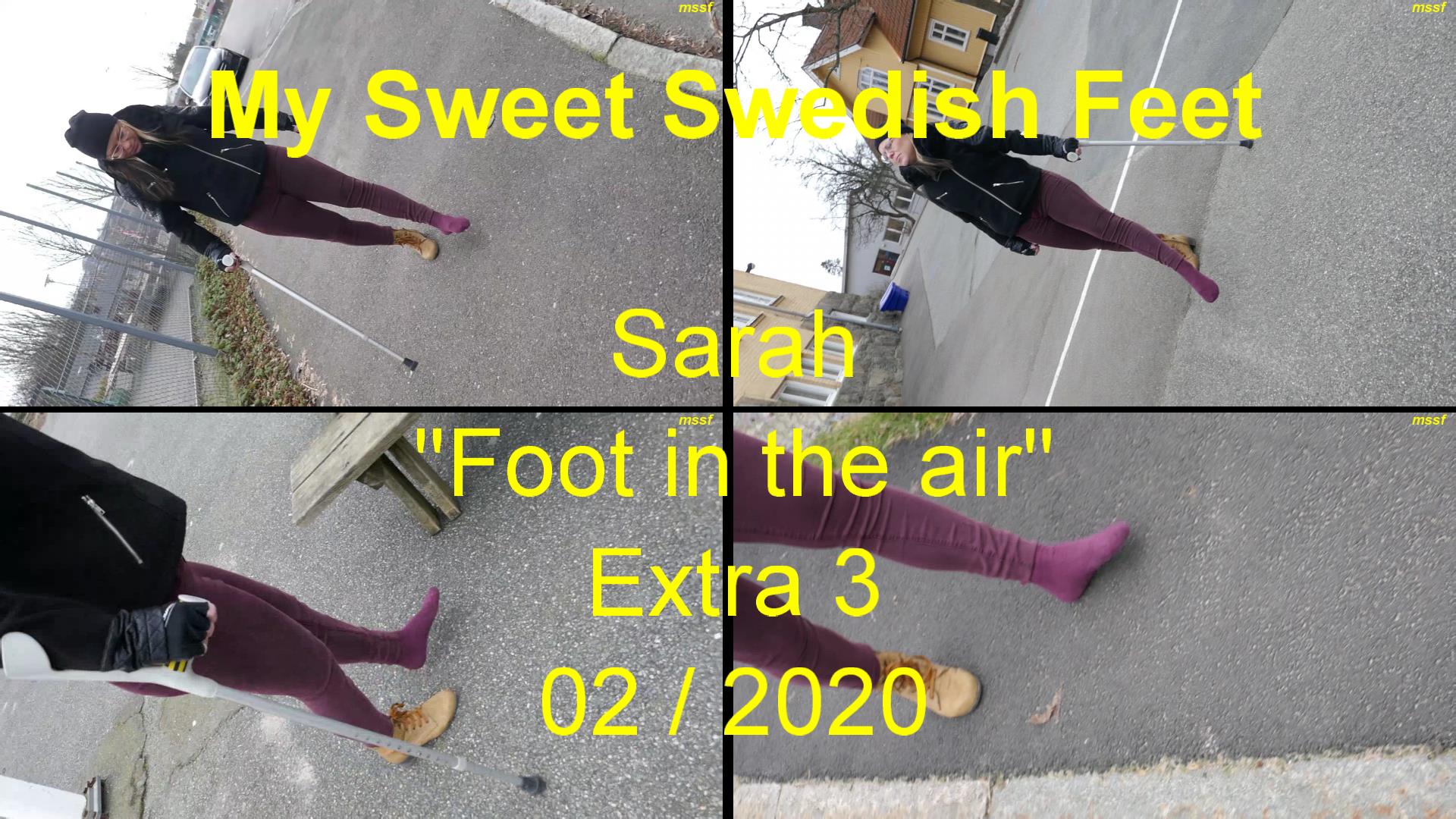 2024-05-03 Sarah - Foot in the air - EXTRA 3 (02-2020) - Payhip