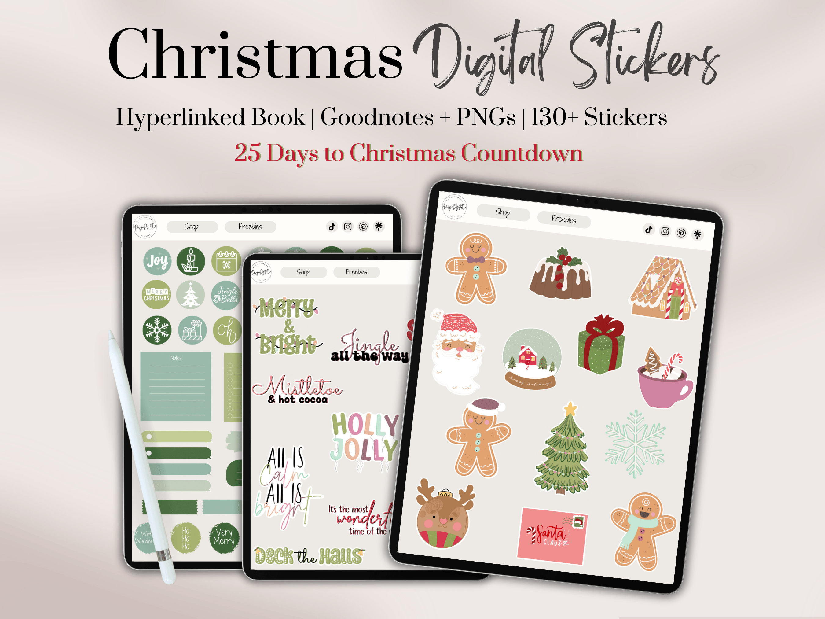 2023 Christmas Digital Stickers - Payhip