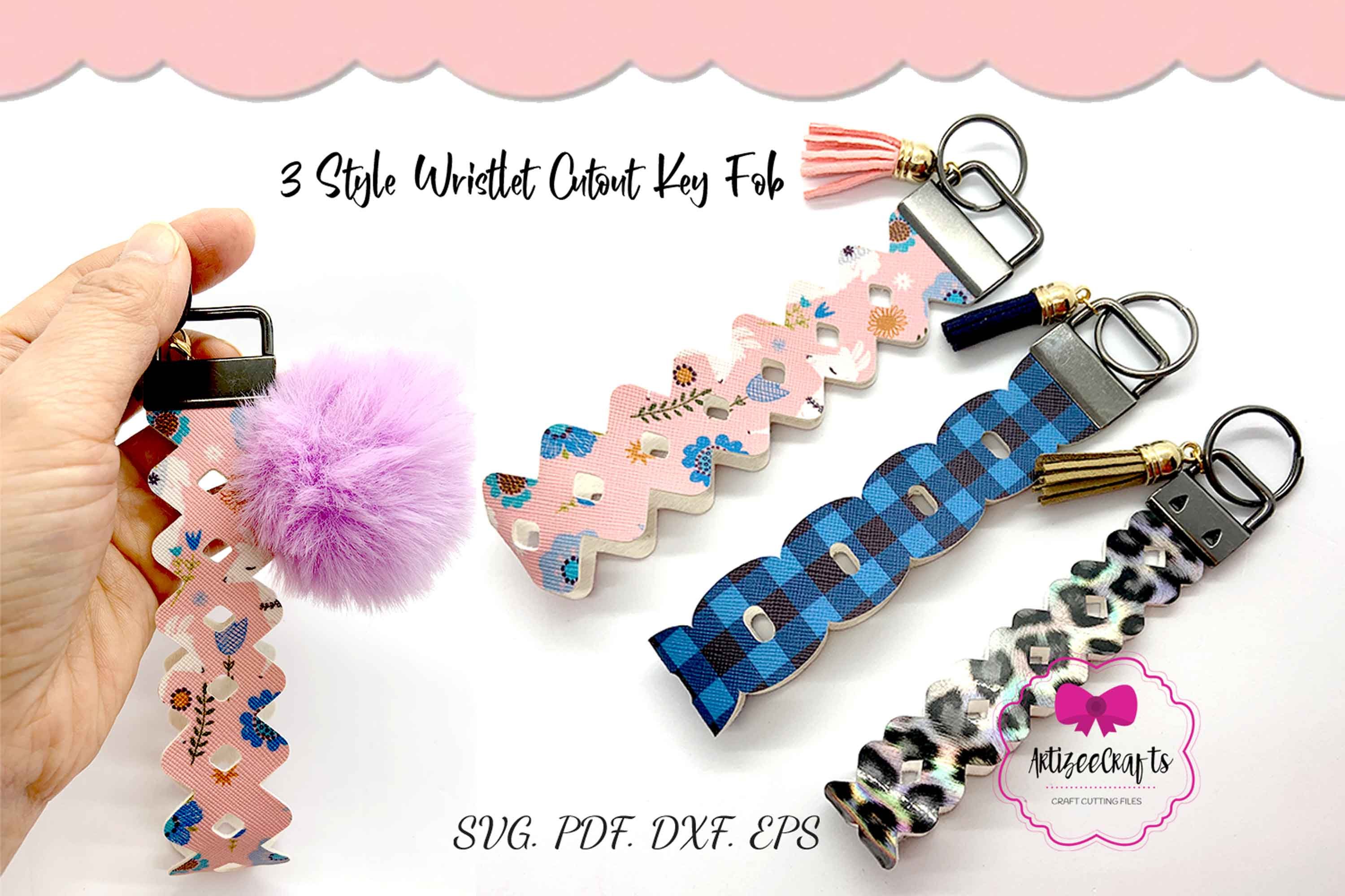 Wrist Key Fob Template|Wristlet Cutout I Key Fob SVG - Payhip