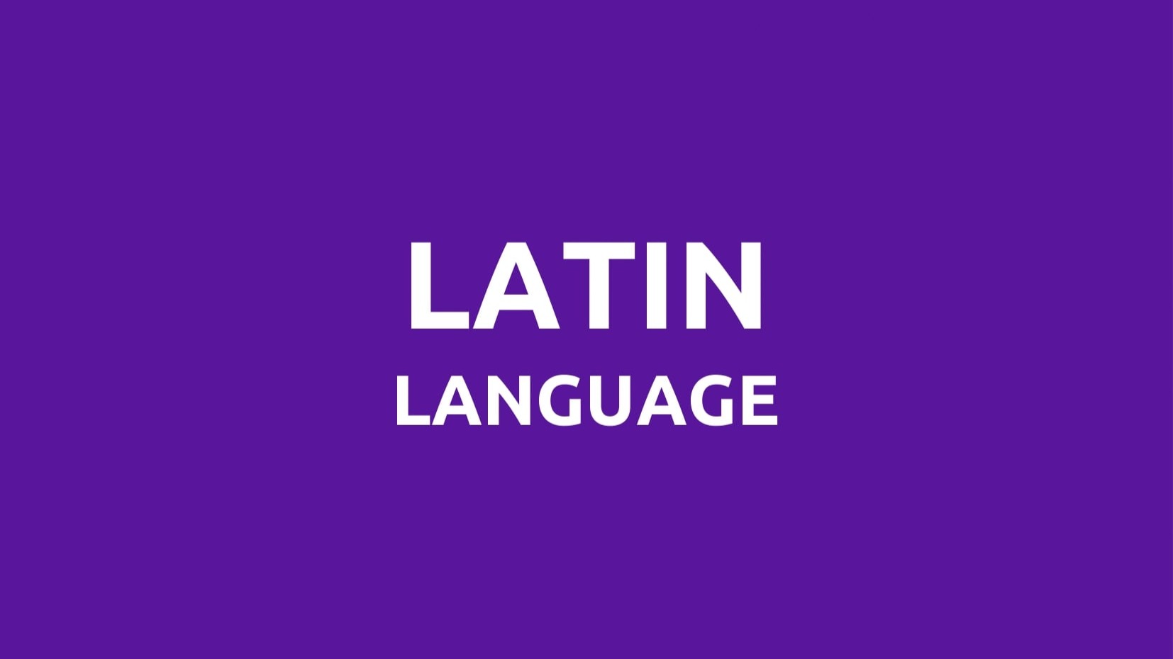 MULTI LINGUIS - Latin - Payhip