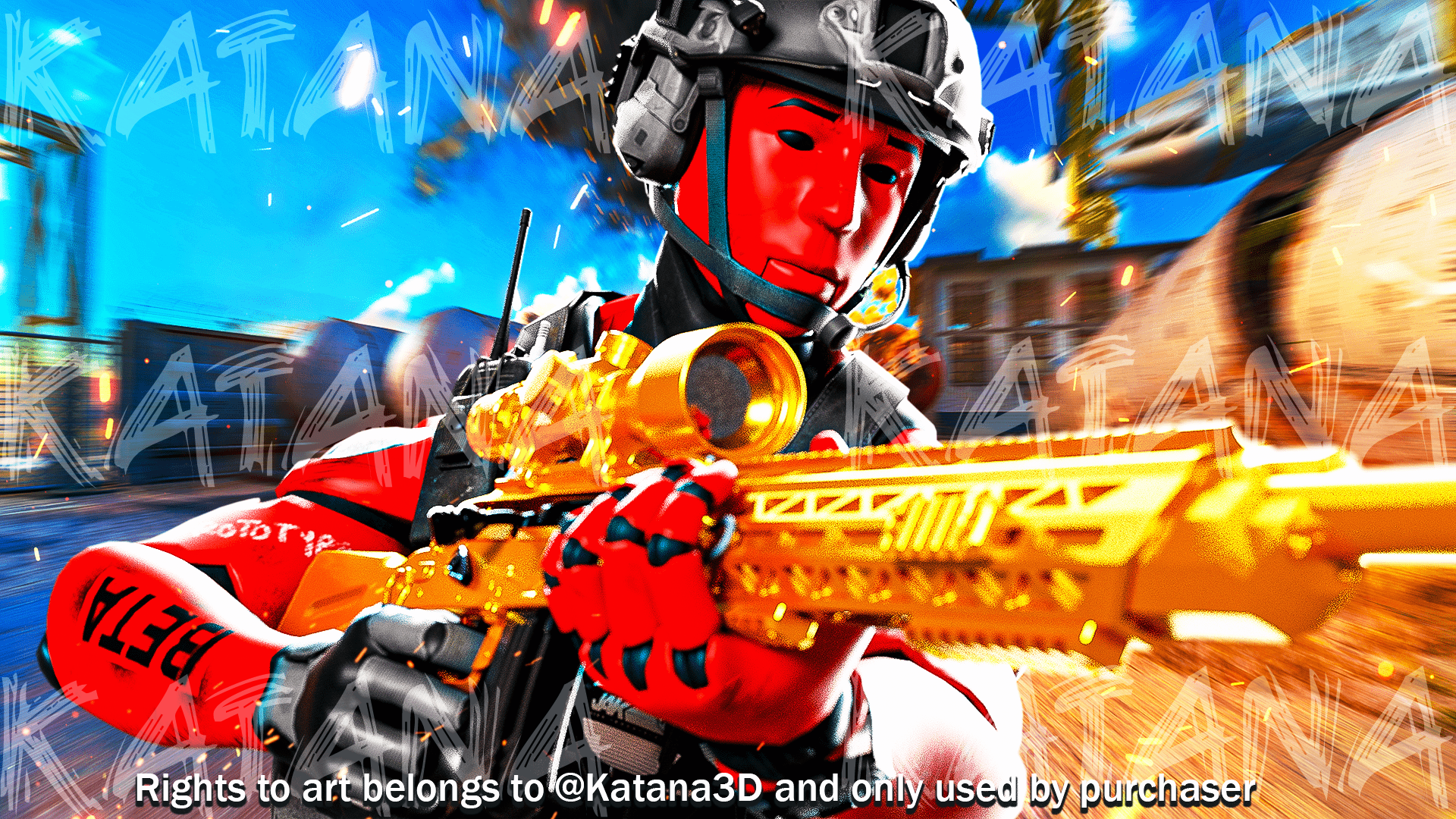 COD/Warzone Thumbnail - Gold Longbow - Payhip
