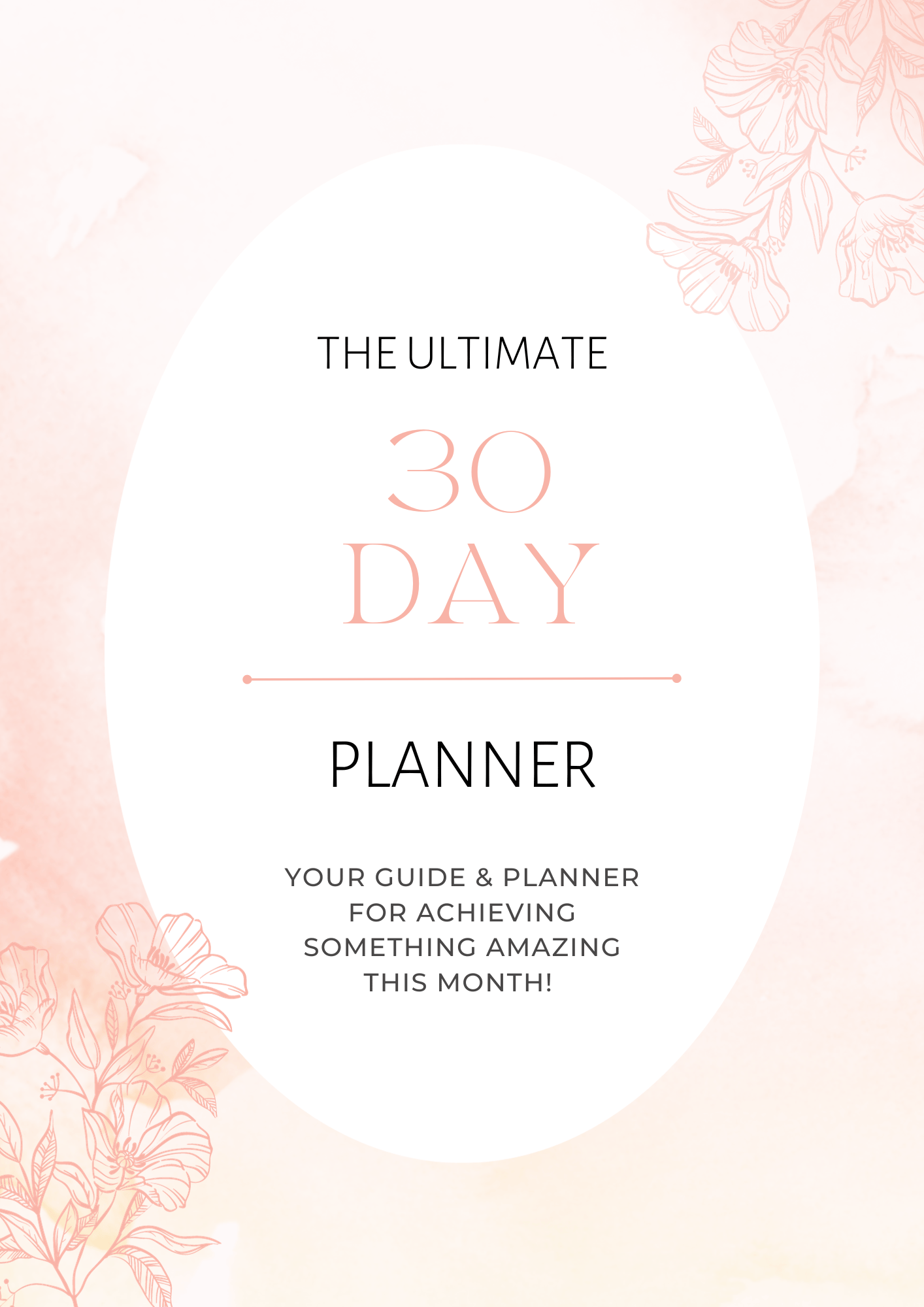 Light Pink Ultimate 30-Day Planner - Payhip