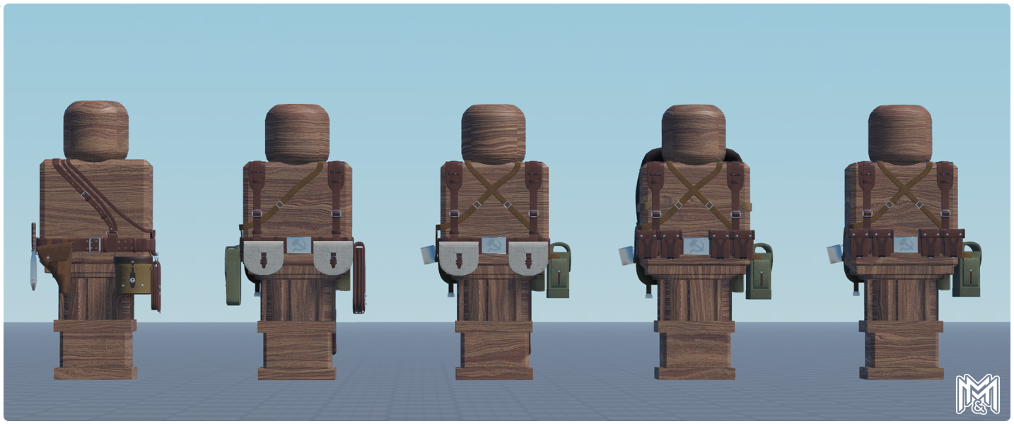 WW2 Soviet Union Webbings Pack - Payhip