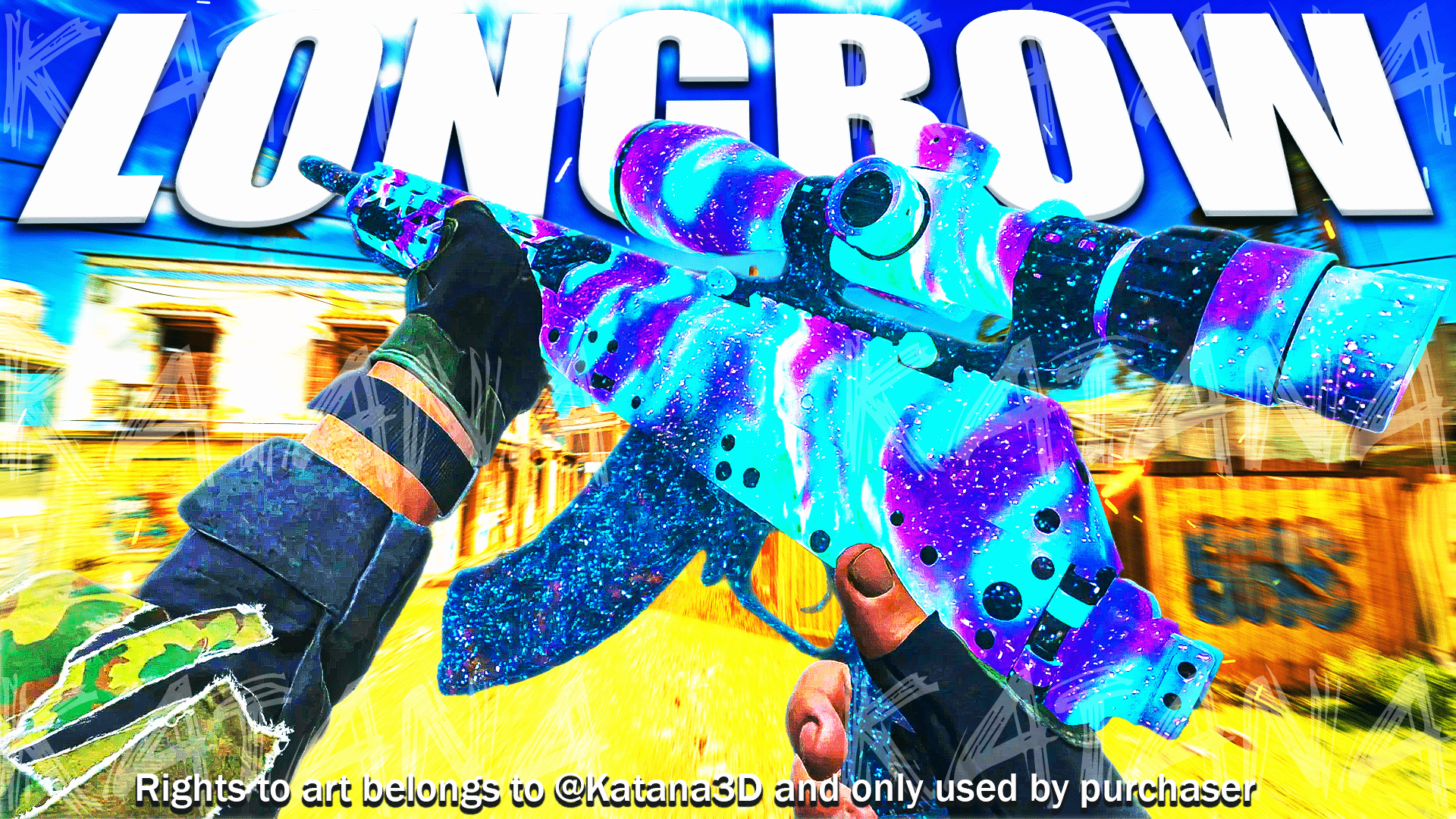 COD/Warzone Thumbnail - Galaxy Longbow - Payhip