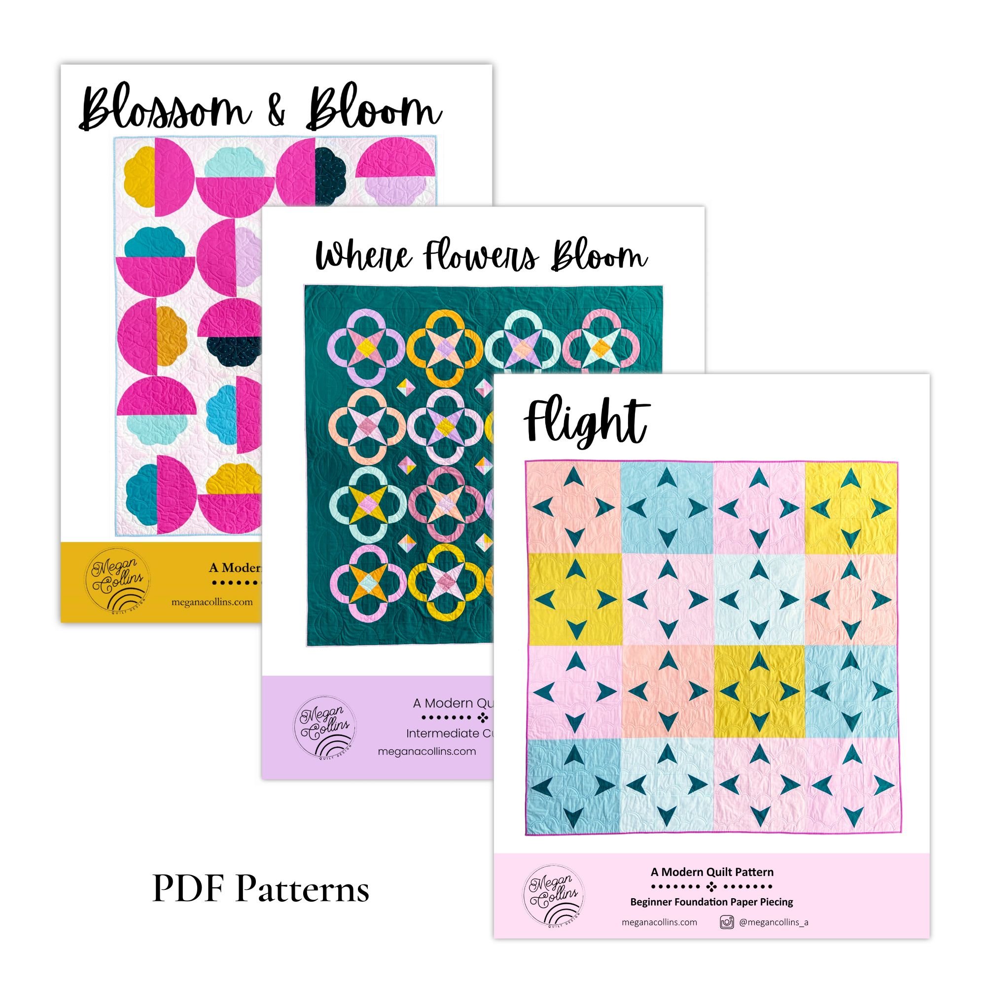 PDF Spring Quilt Pattern Bundle - Payhip