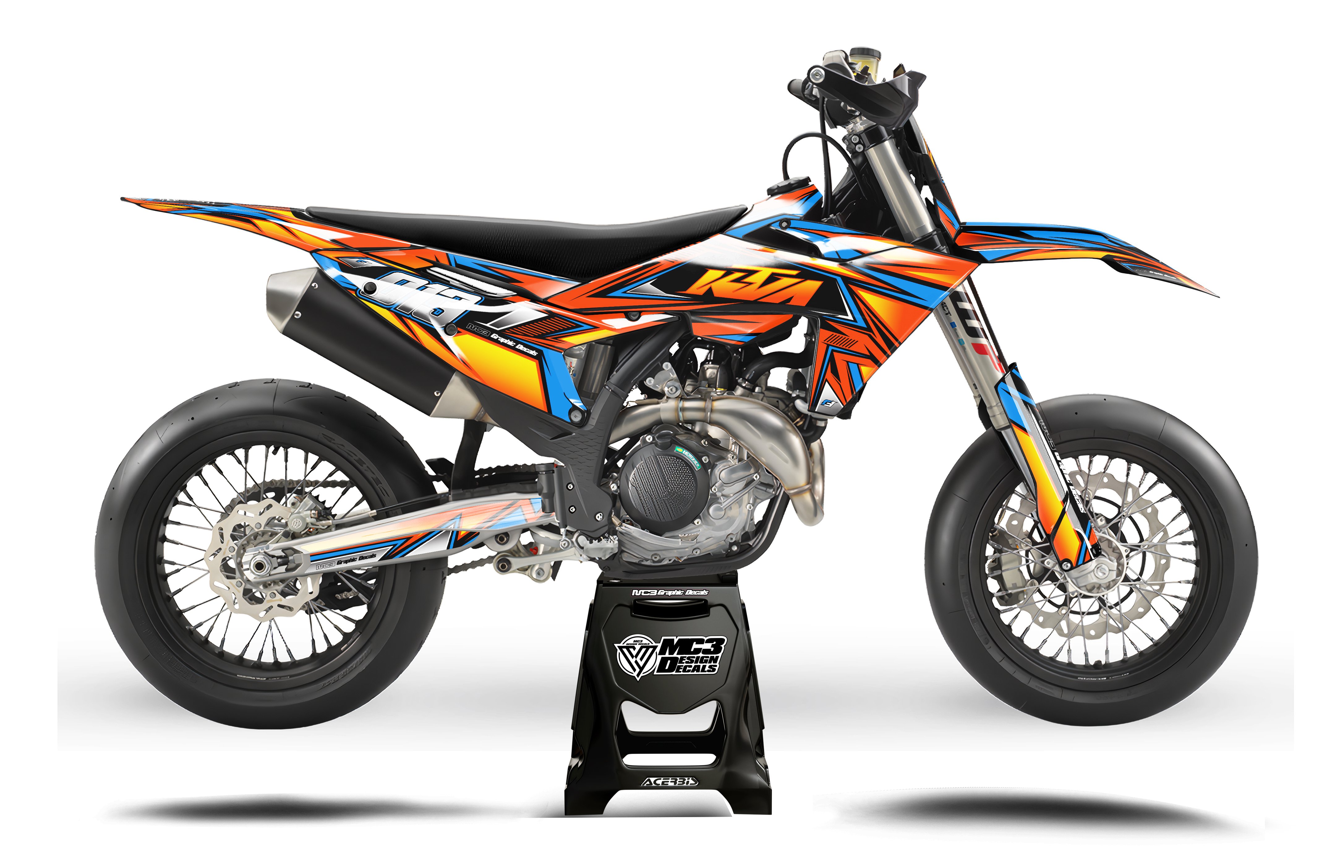 Rev Up Your Ride with Custom KTM SXF Graphics!