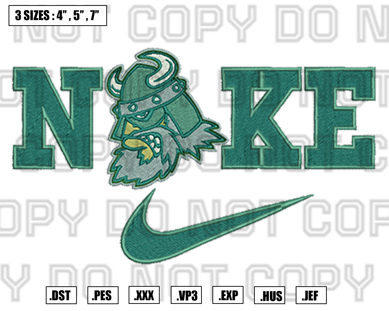 Nike Portland State Embroidery Designs, NFL Embroidery Design File ...