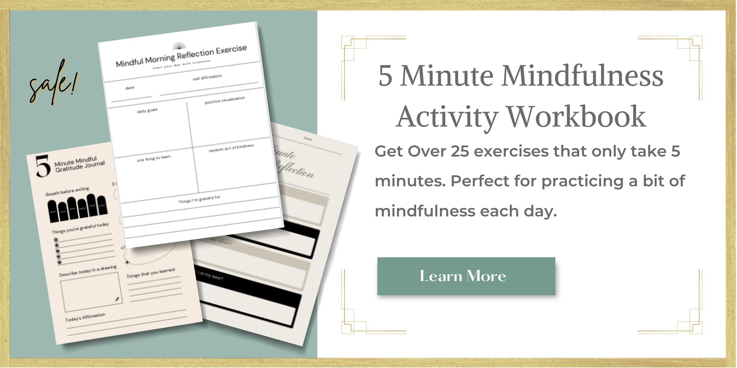 5 Minute Mindfulness Activity Workbook - Payhip