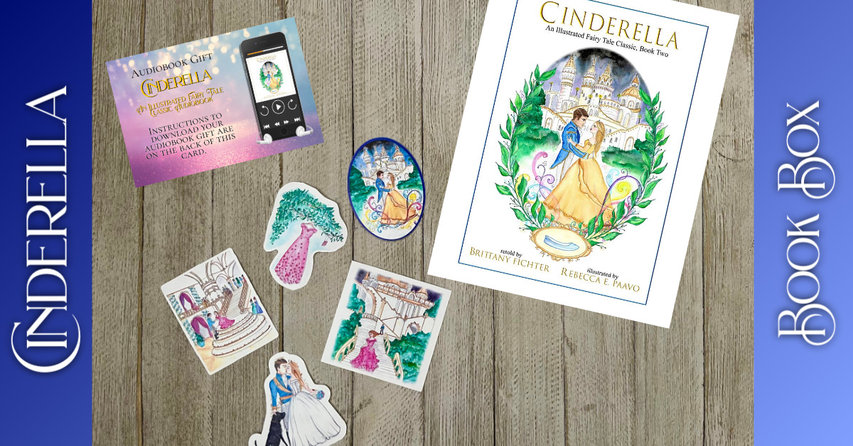 Cinderella Illustrated Fairy Tale Classic Book Box - Payhip