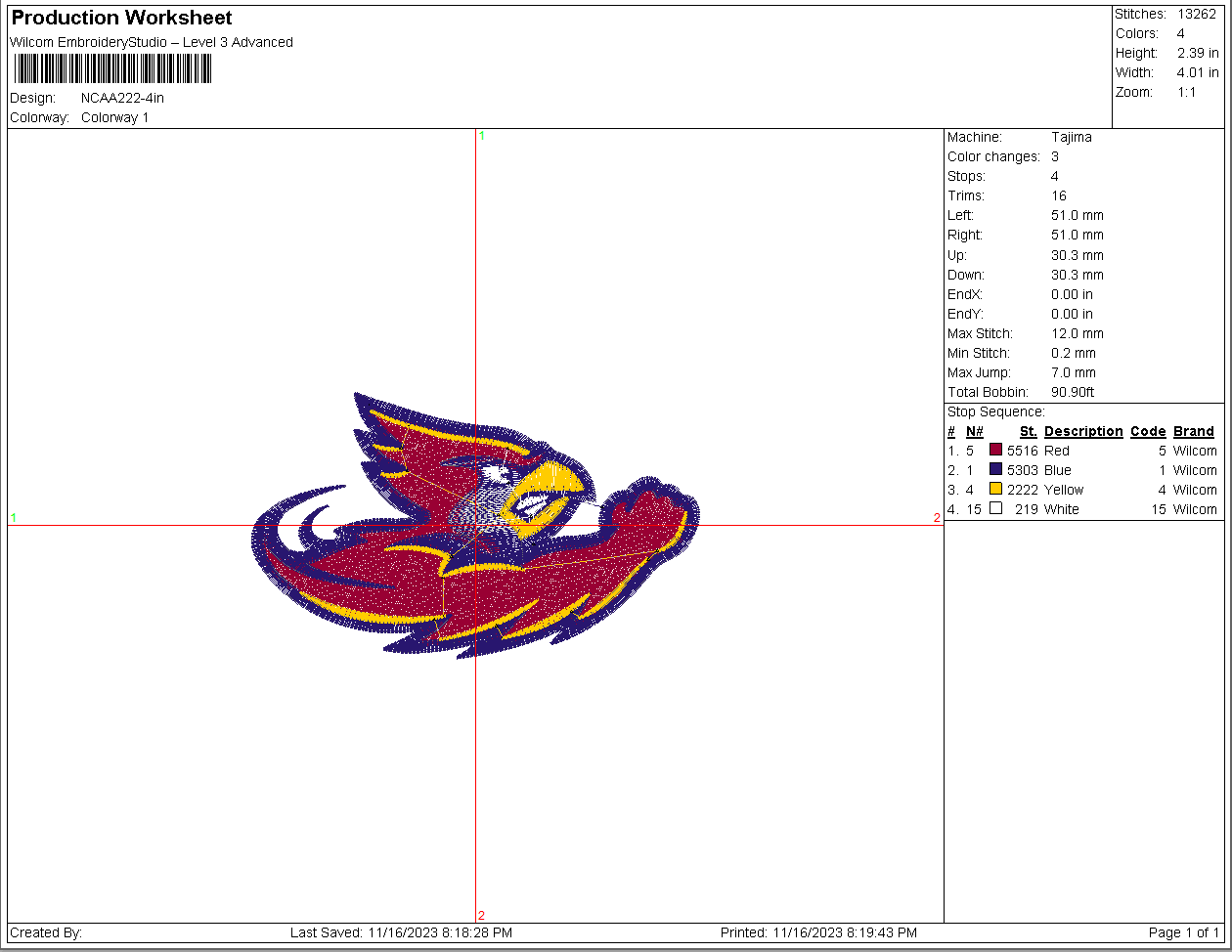 Iowa State Cyclones Mascot Embroidery Design, NFL Embroidery Files ...