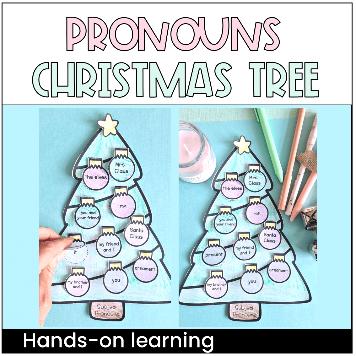 Spring Umbrella Equivalent Fractions Craft Math Activity