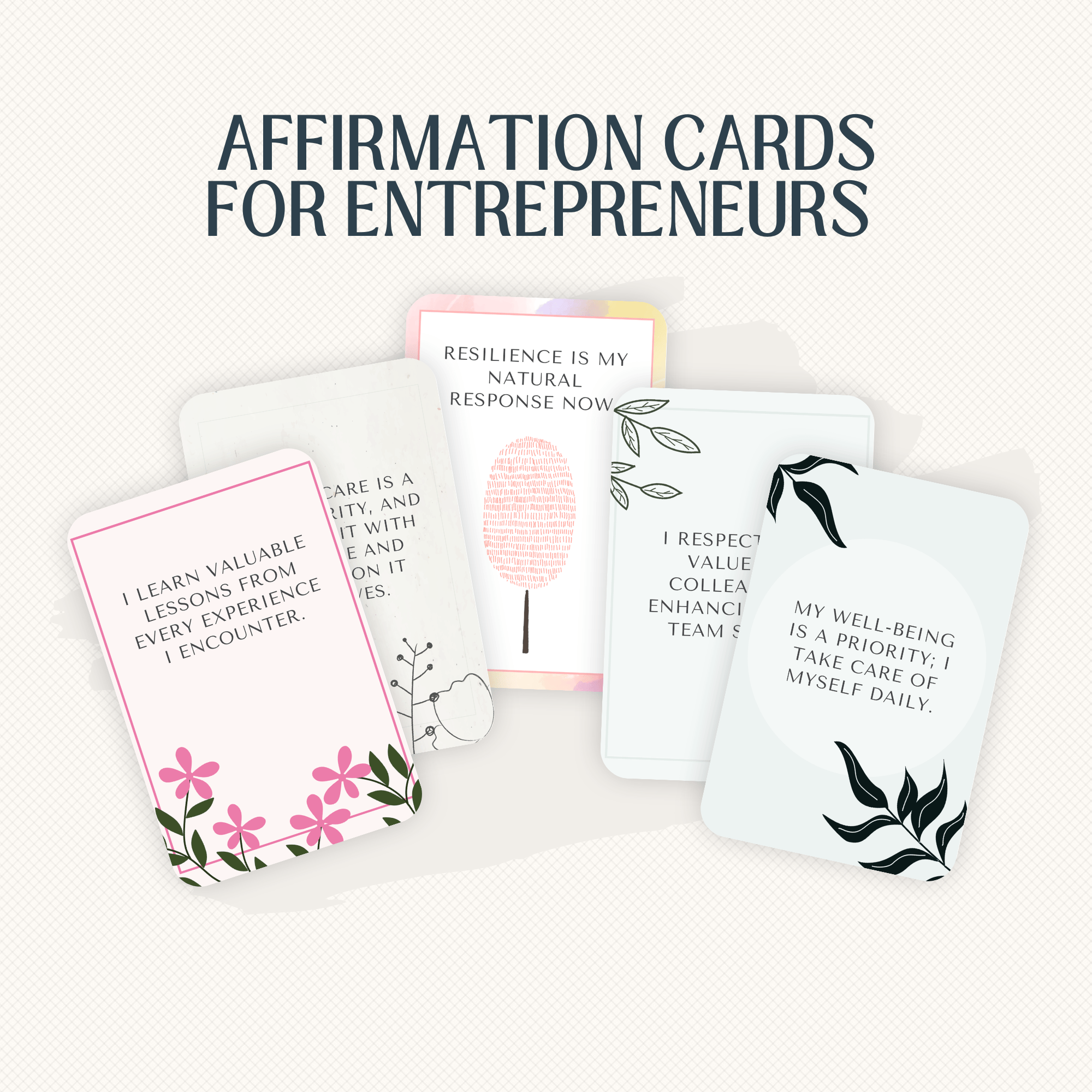AFFIRMATION CARDS BUNDLE - Payhip