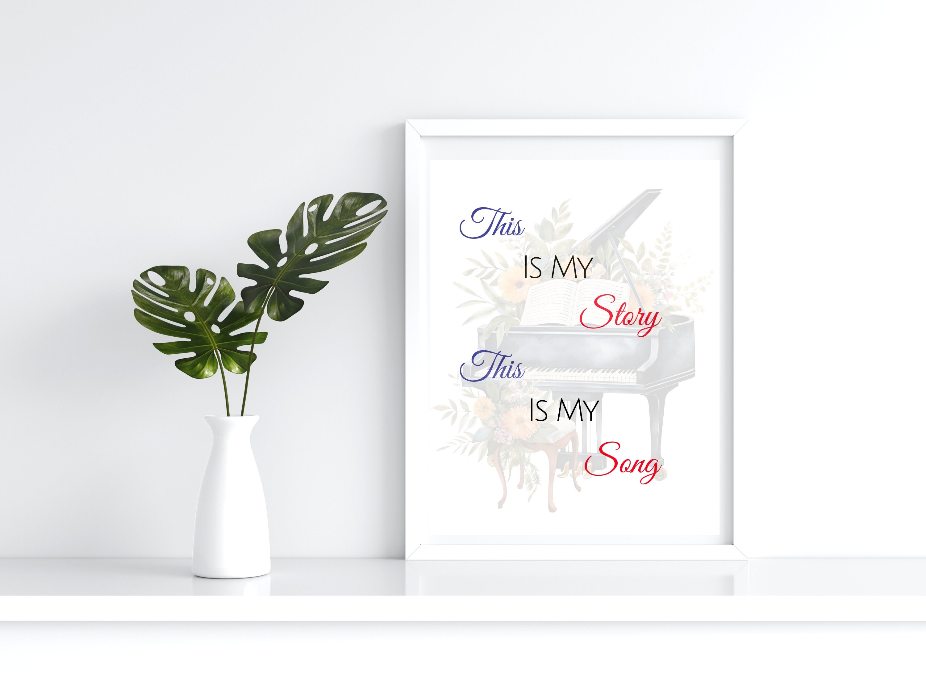 This Is My Story, This Is My Song Wall Art | Printable This Is My Story ...