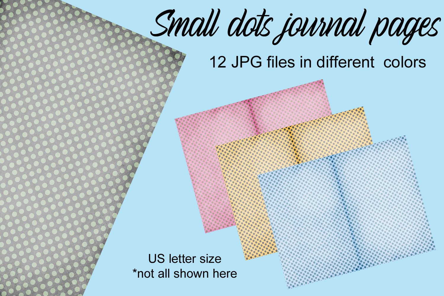 Small dots journal pages - Payhip