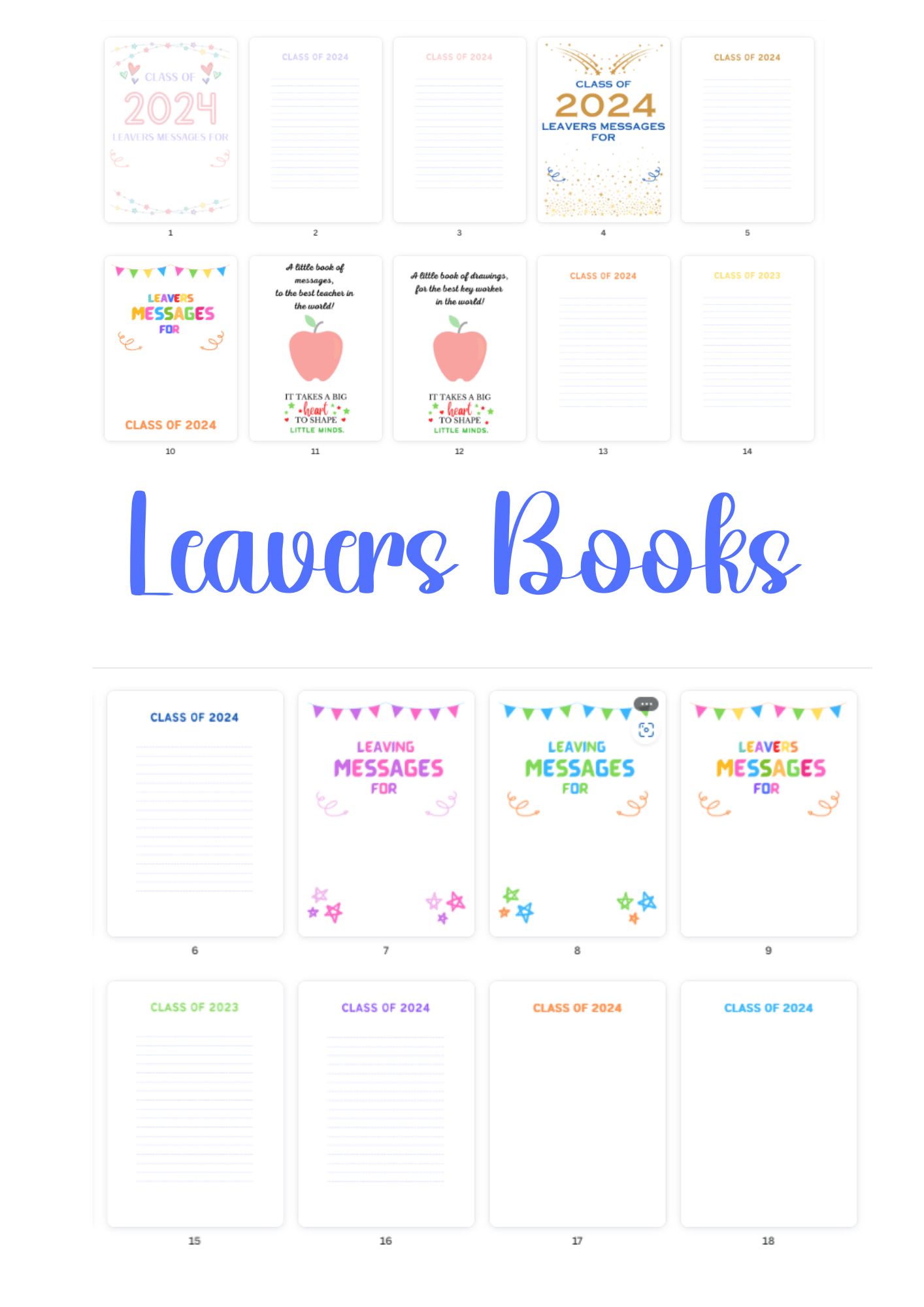 DIGITAL Leavers Books - Payhip