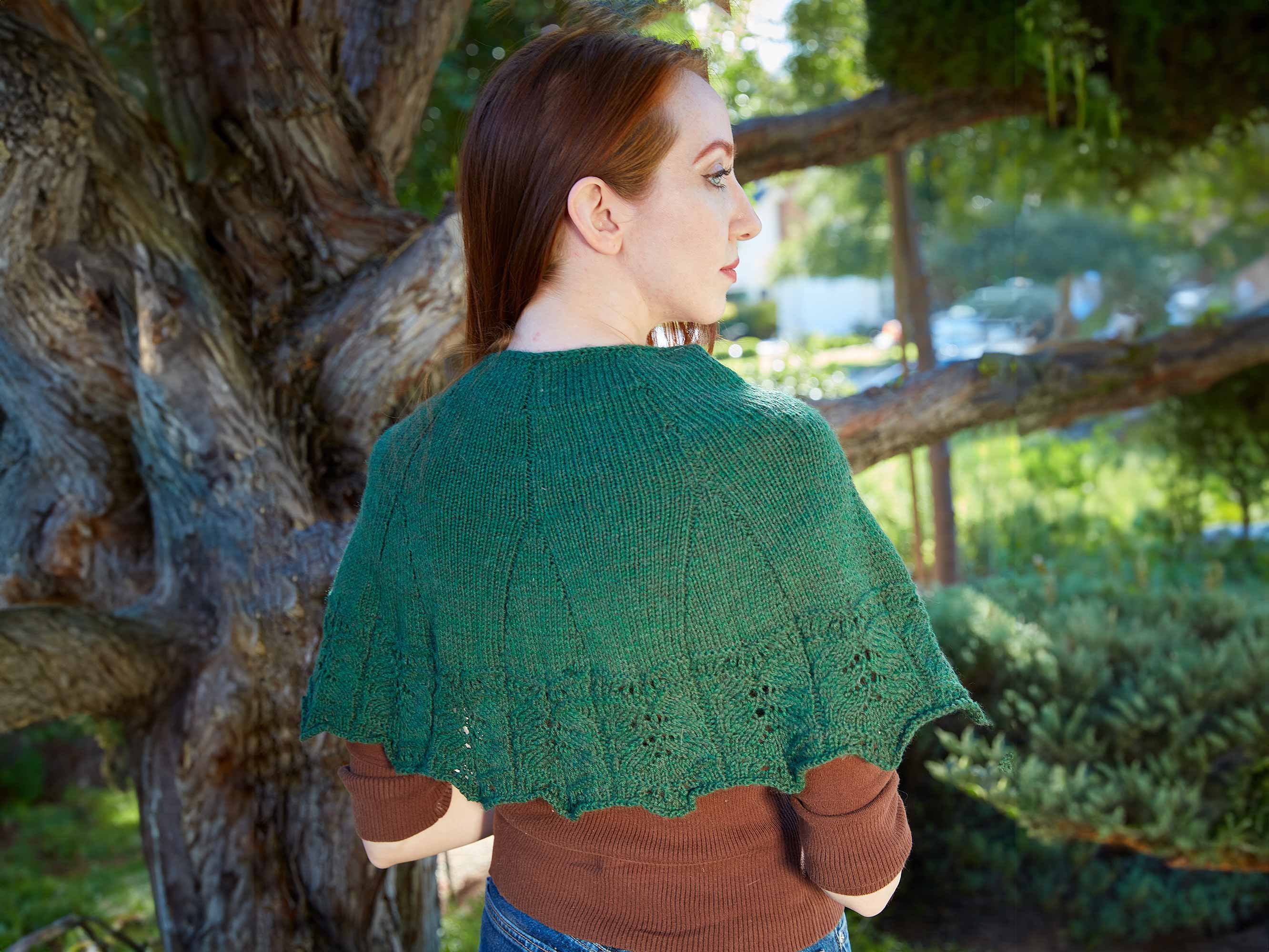 Lotus Leaf Capelet and Skirt Knitting Pattern - Payhip