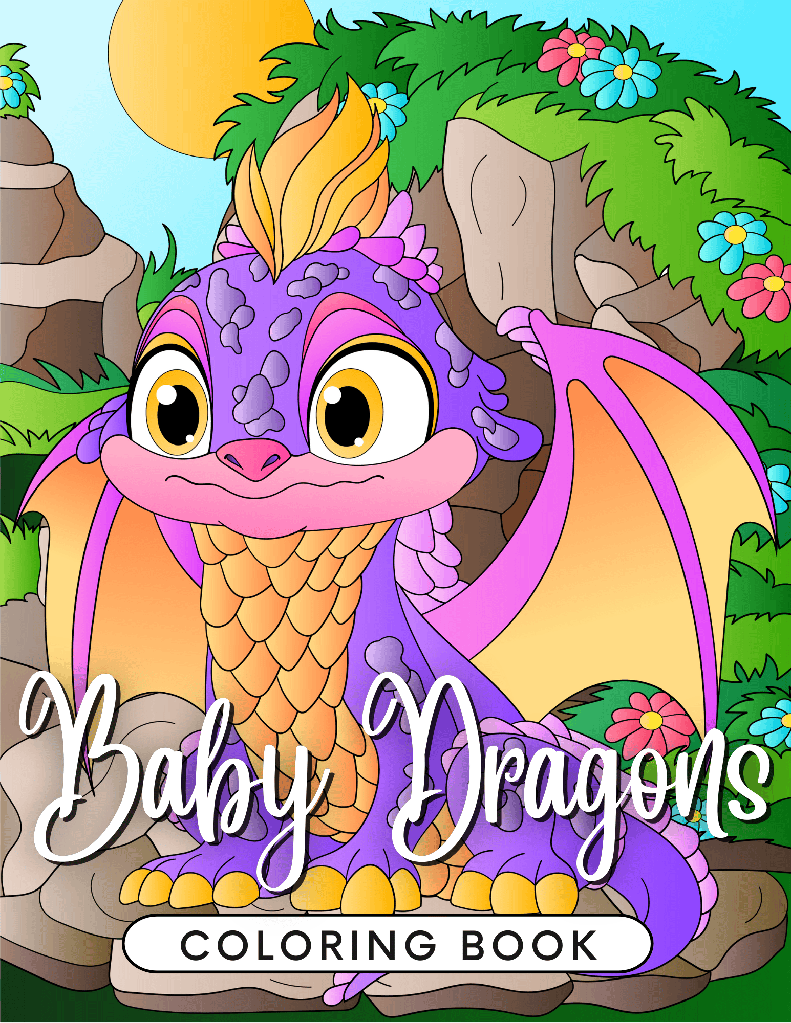 Baby Dragons Coloring Book - Payhip