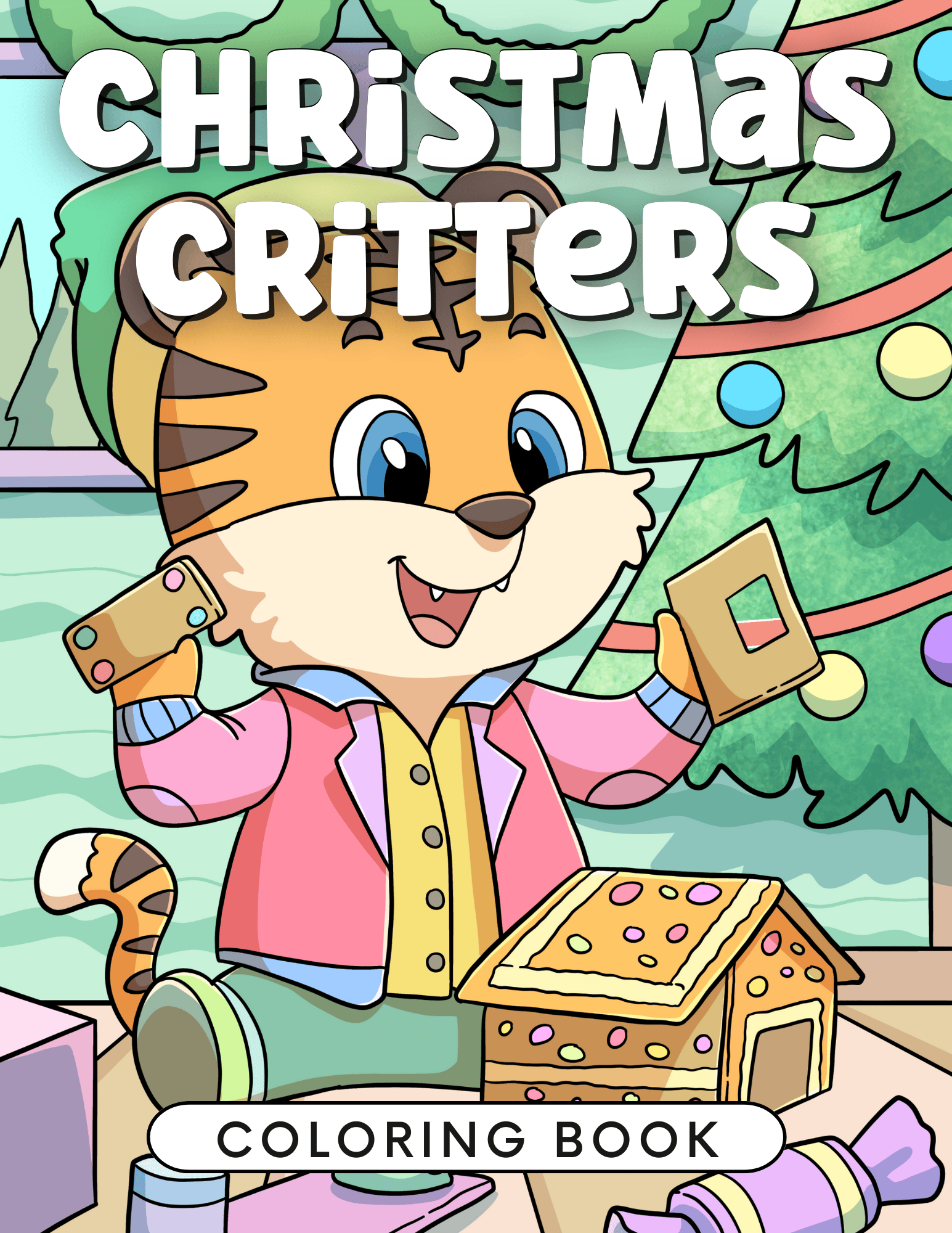 Christmas Critters Coloring Book - Payhip