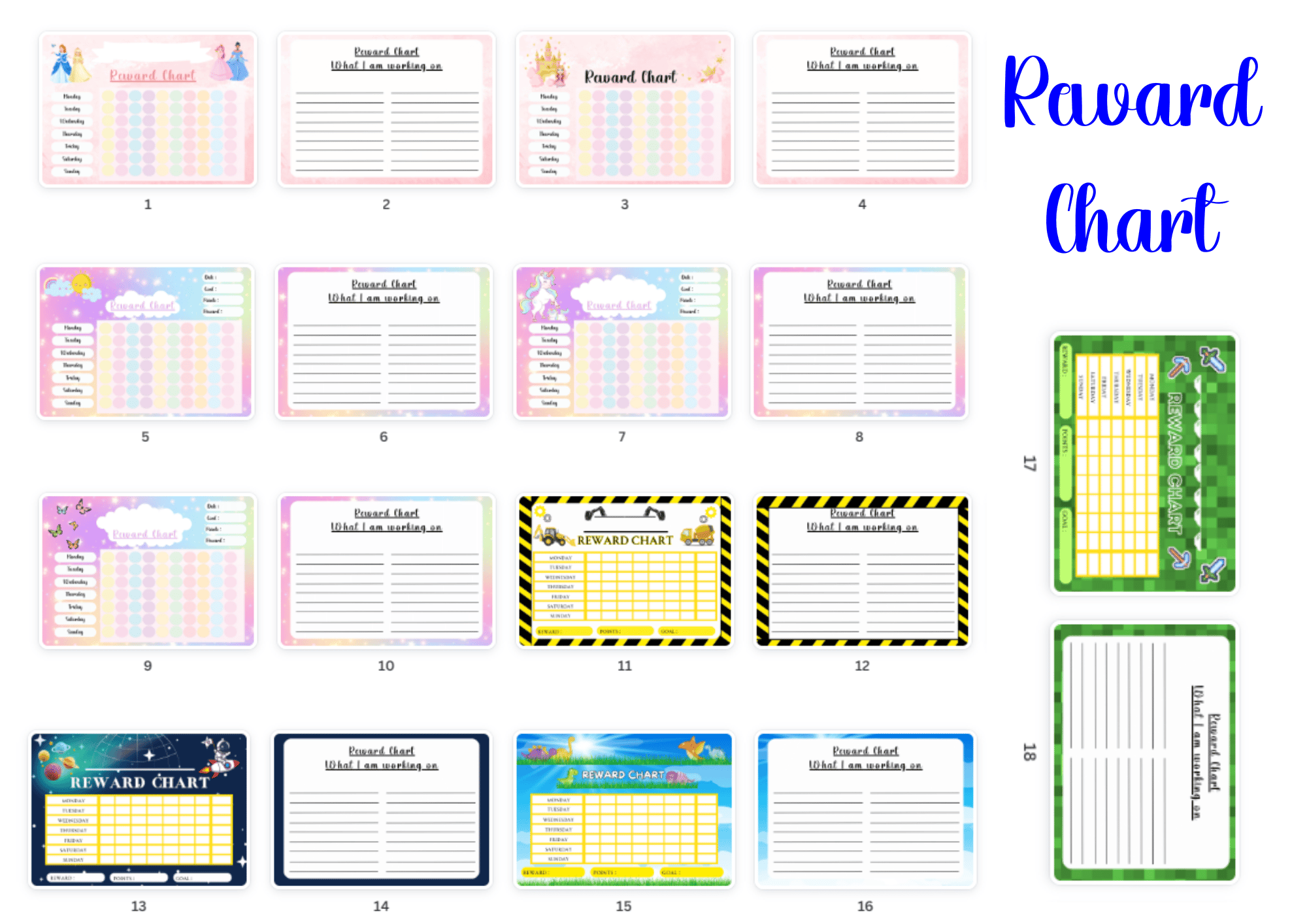 DIGITAL REWARD CHARTS - Payhip