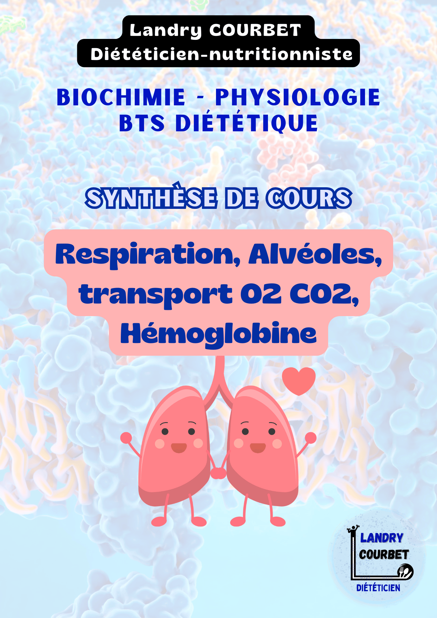 Respiration, Alvéoles, transport O2 CO2, Hémoglobine - Payhip