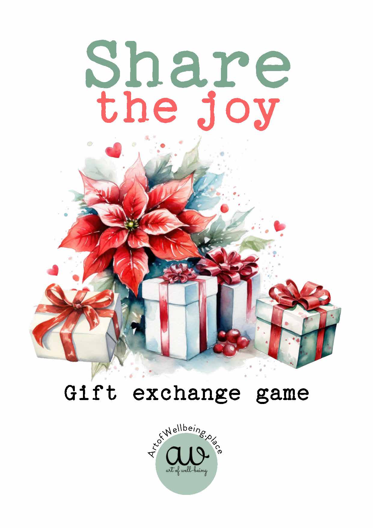Share the Joy - A Christmas Gift Exchange Game - Payhip