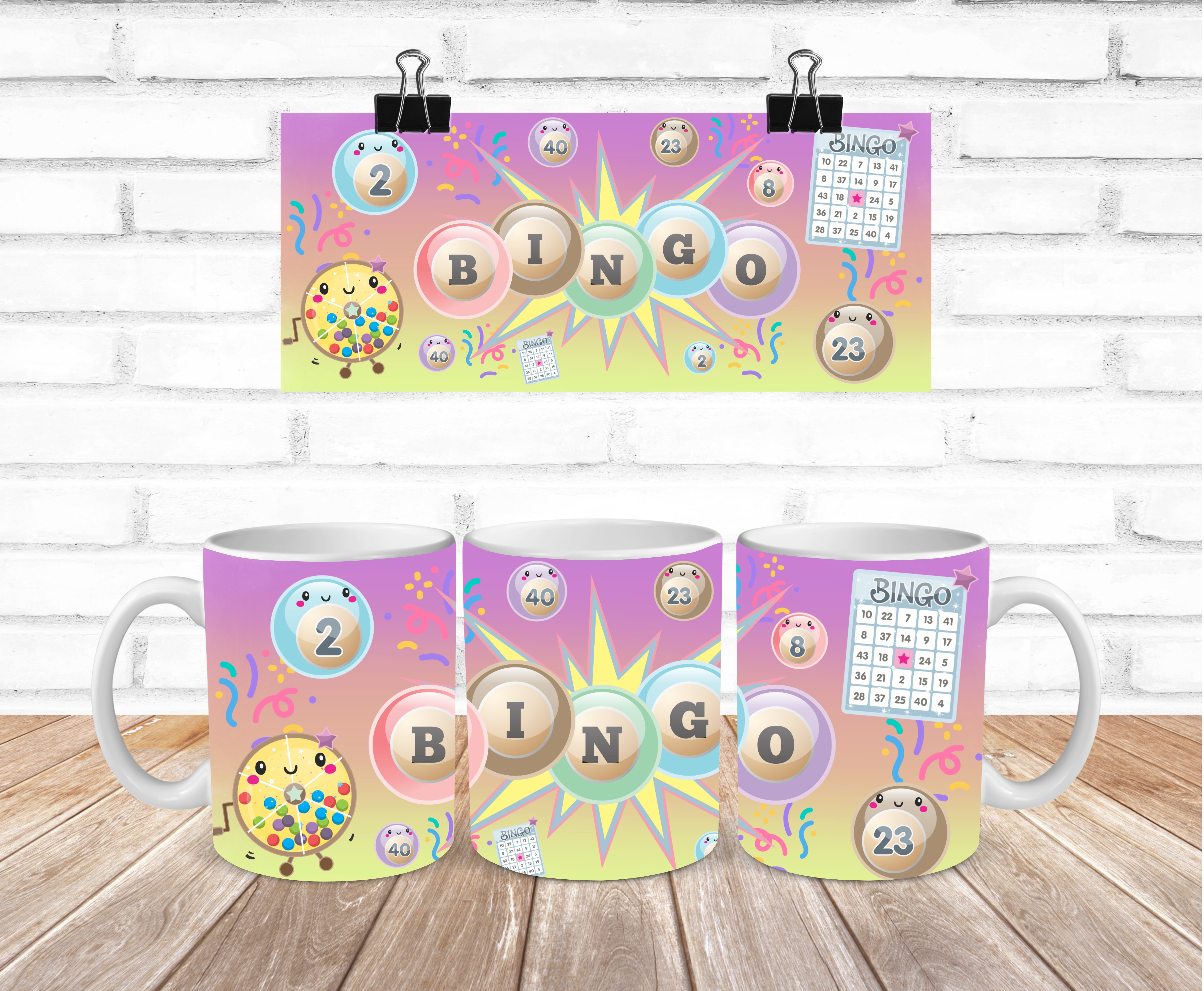 Bingo! Mug Wrap - Payhip
