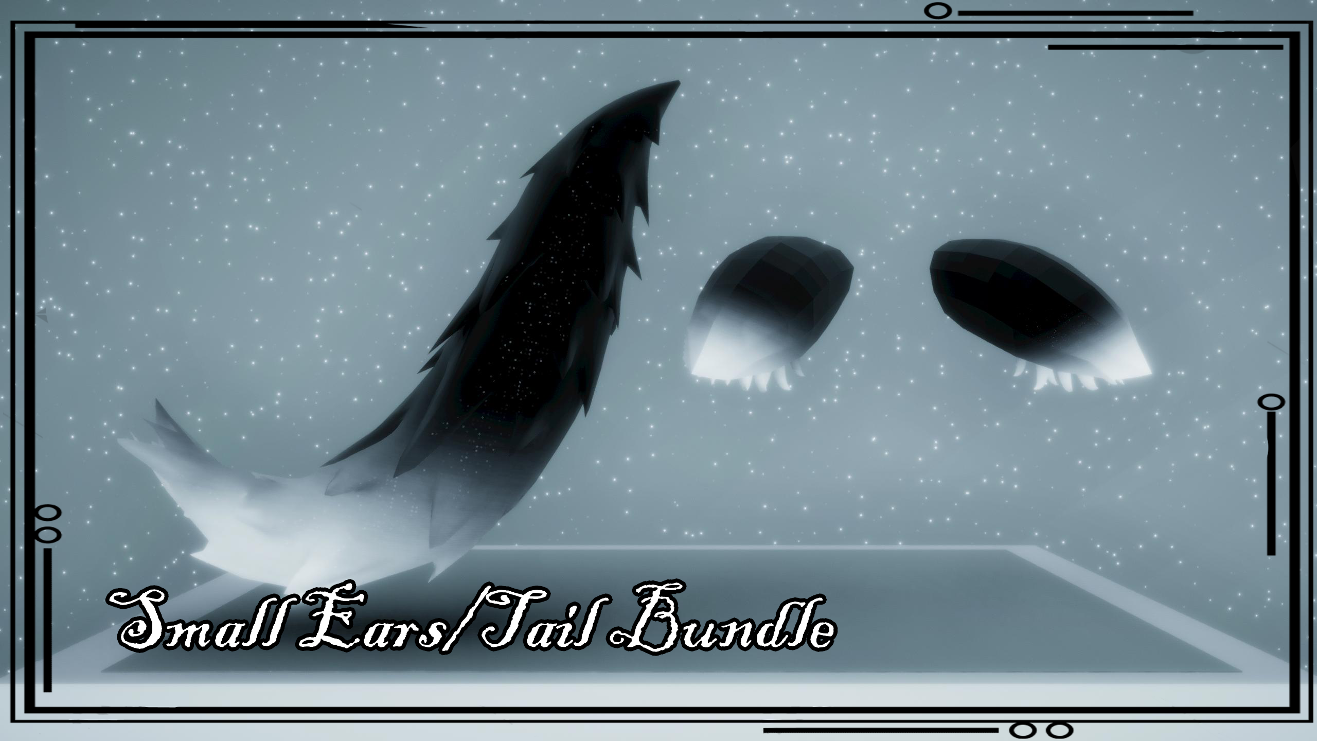 Small Ear/Tail Bundle 3D Models - Payhip