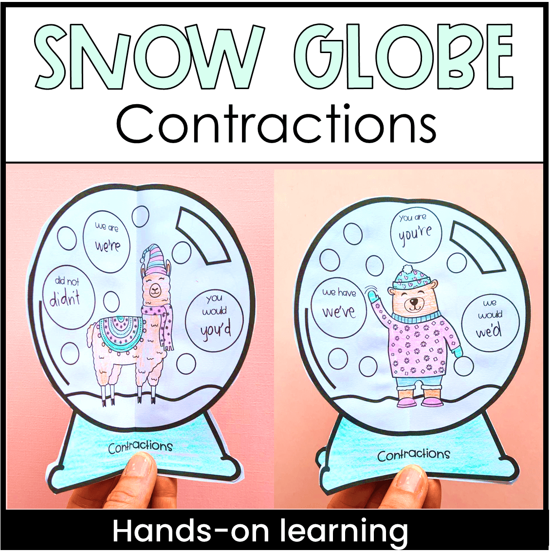 Valentine's Chocolate Box Proper and Common Nouns Craft Activity