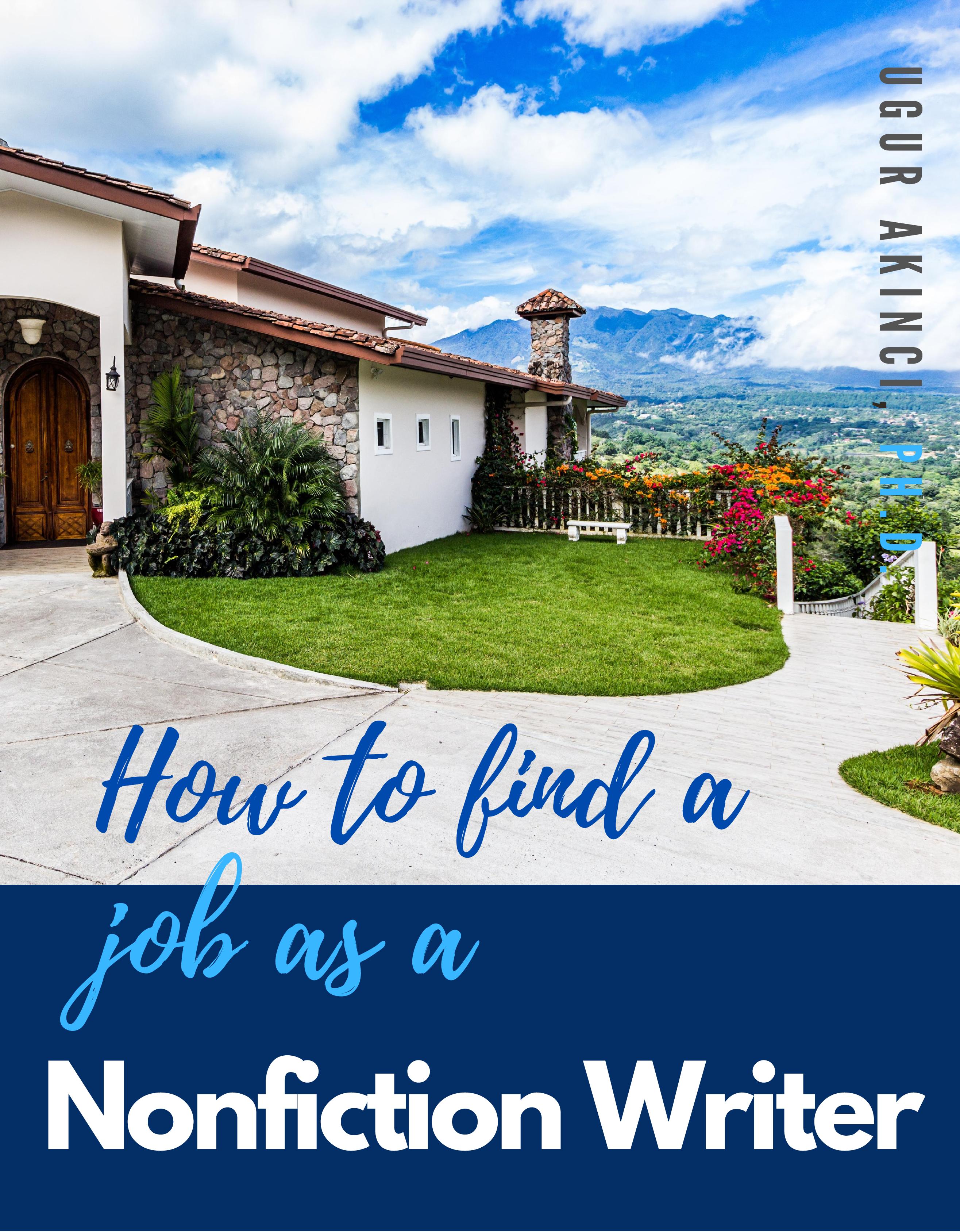 How to Find a Job as a Nonfiction Writer - Payhip