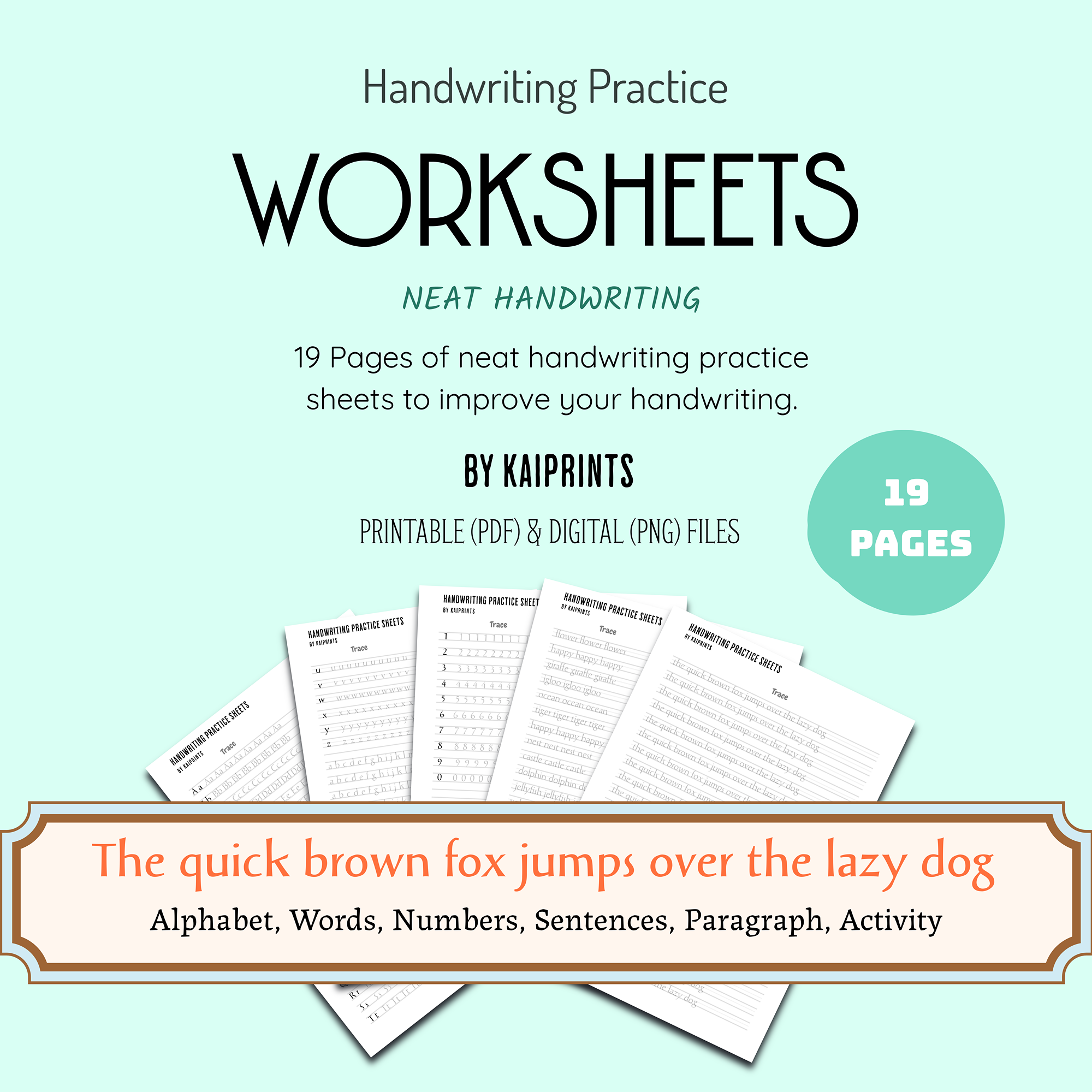 Neat Handwriting Practice Worksheets Free Printable Cursive Writing