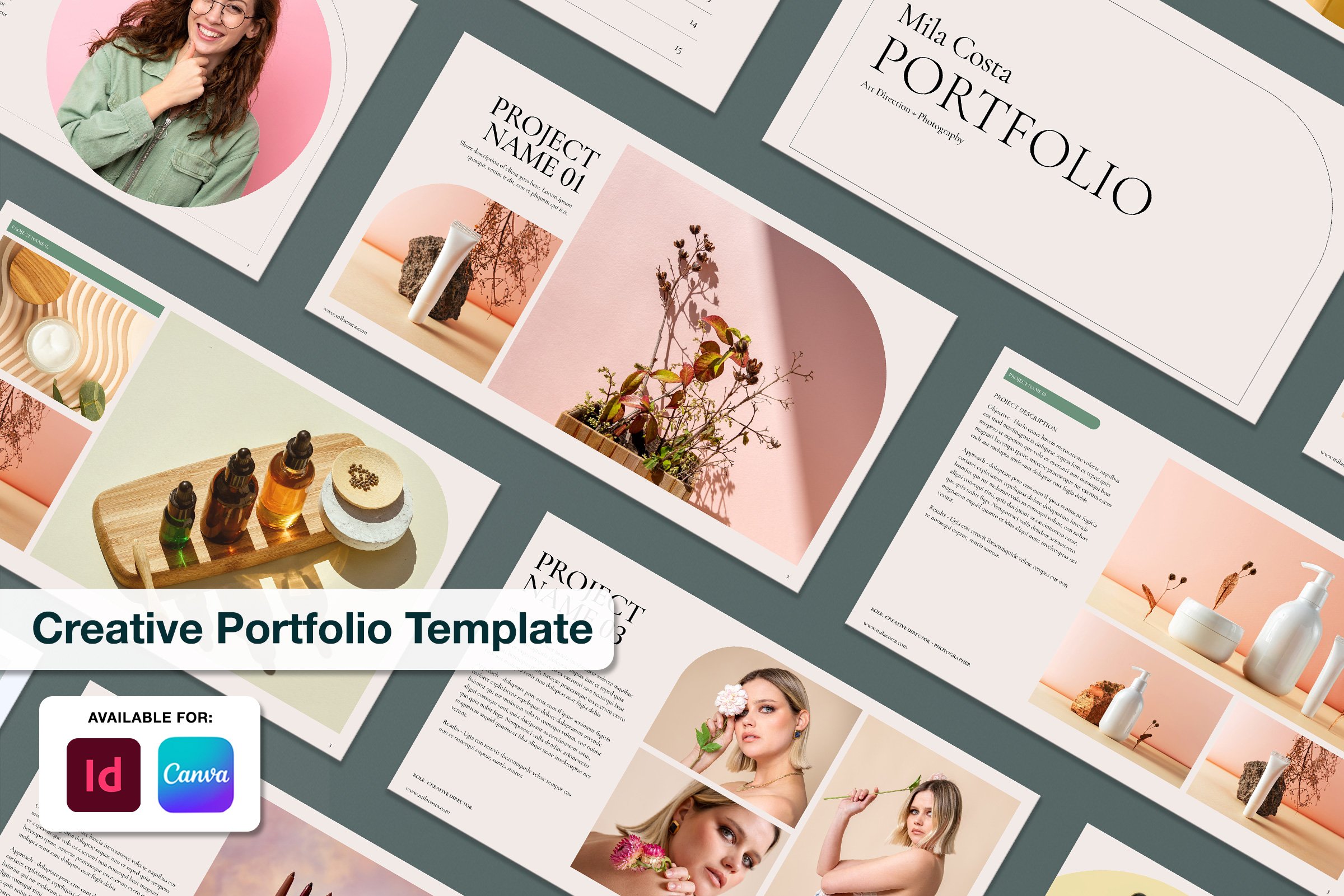 Flora - Email Portfolio Template