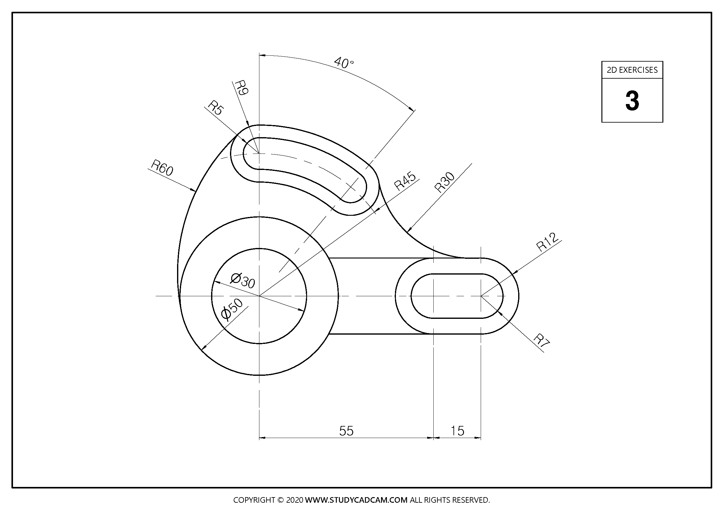 STUDYCADCAM 2D CAD EXERCISES 68 (PDF) - Payhip