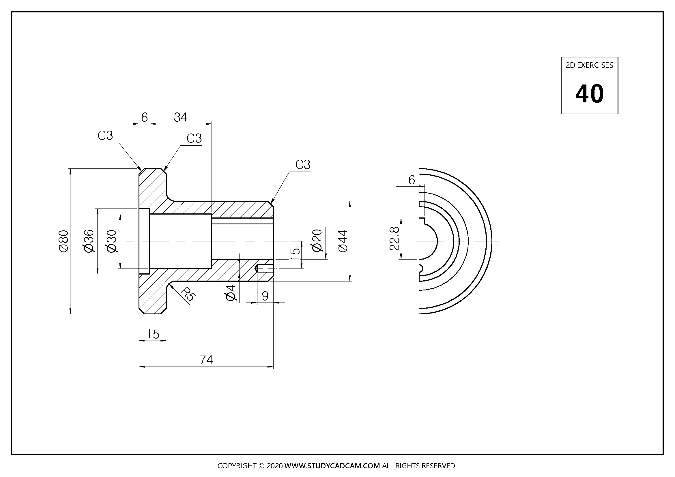 STUDYCADCAM 2D CAD EXERCISES 835 (PDF) - Payhip