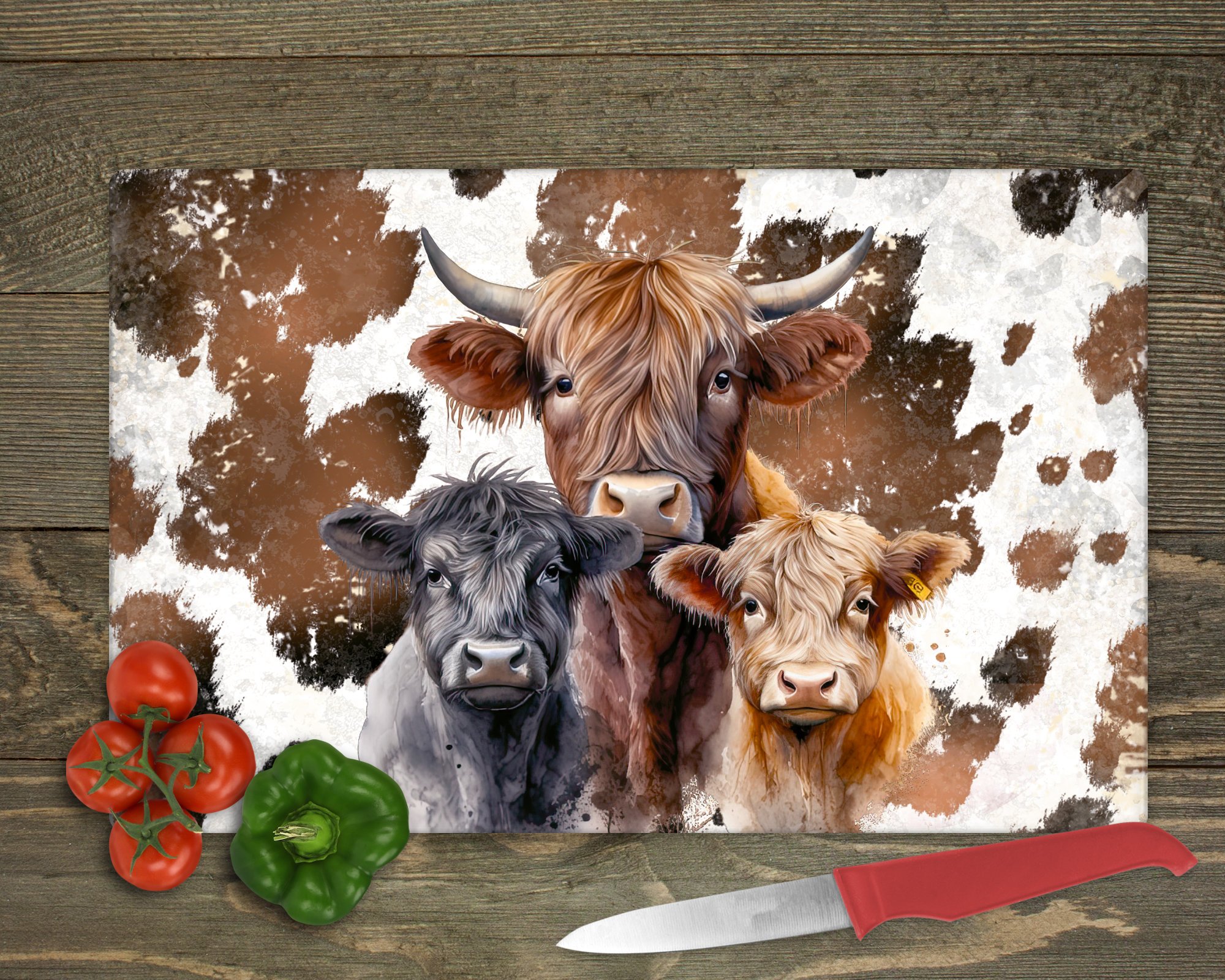 Bundle of all Cow Design Kitchen Boards - Payhip