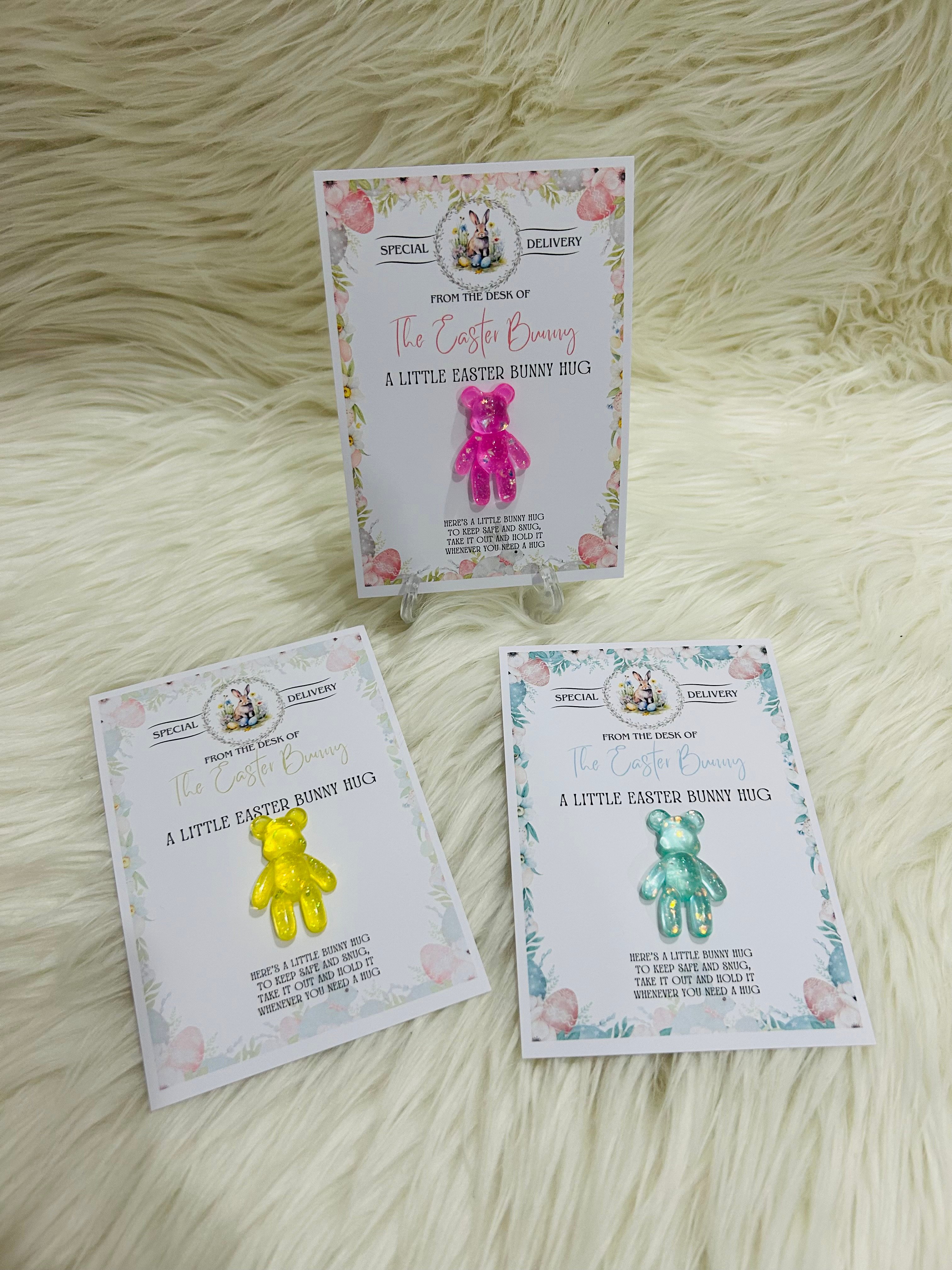 10 x Floral Easter Bunny Bear Hug - Payhip