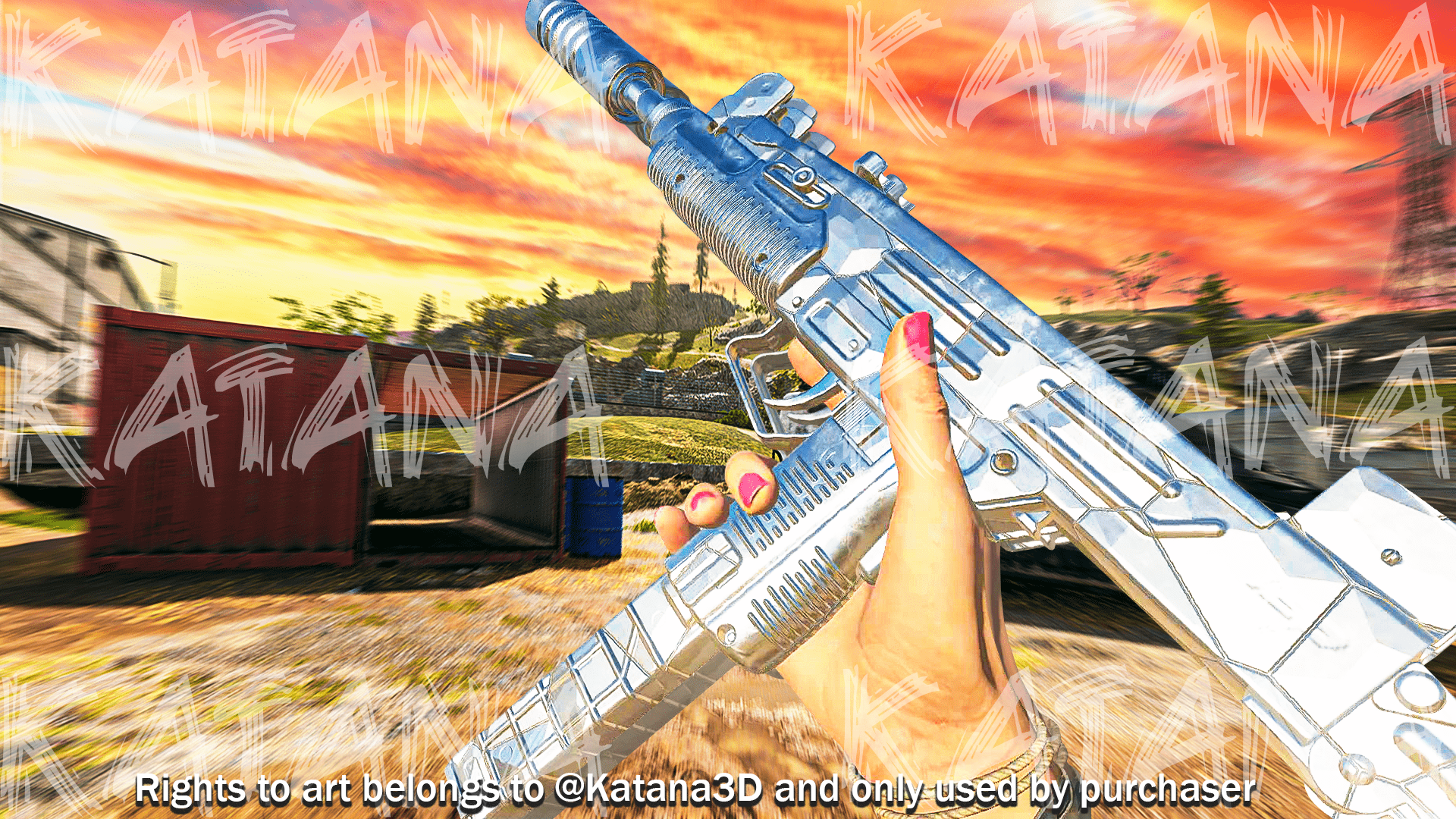 COD/Warzone Thumbnail - Plat UZI - Payhip