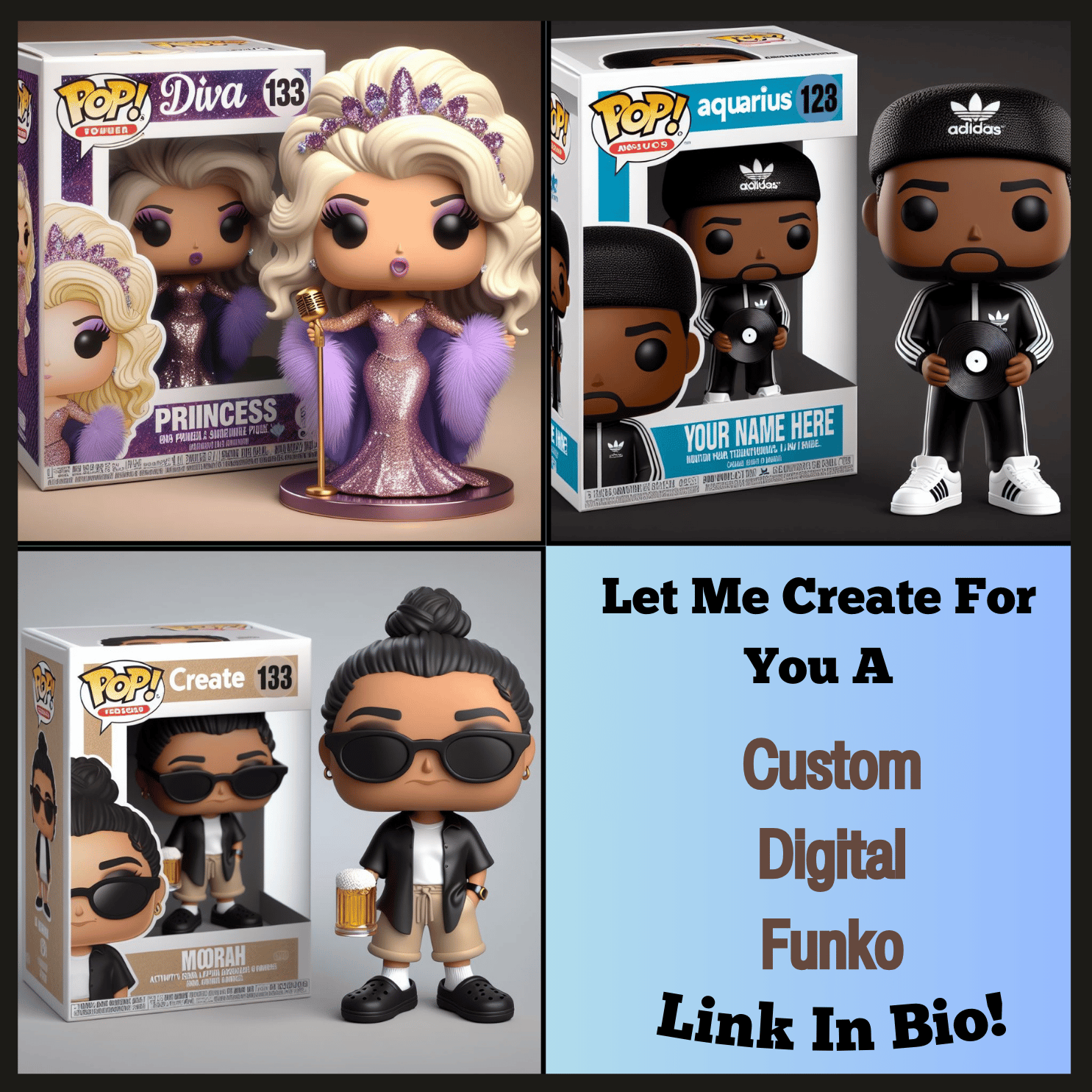 Custom Digital Funko Pop - Payhip