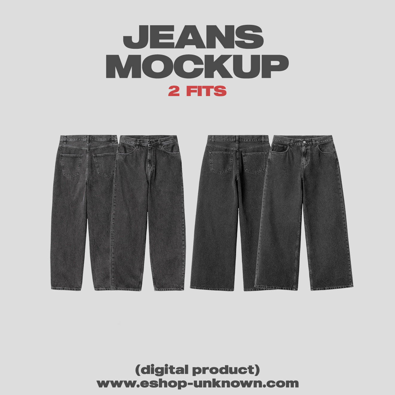 Jeans Mockup (UPDATED)
