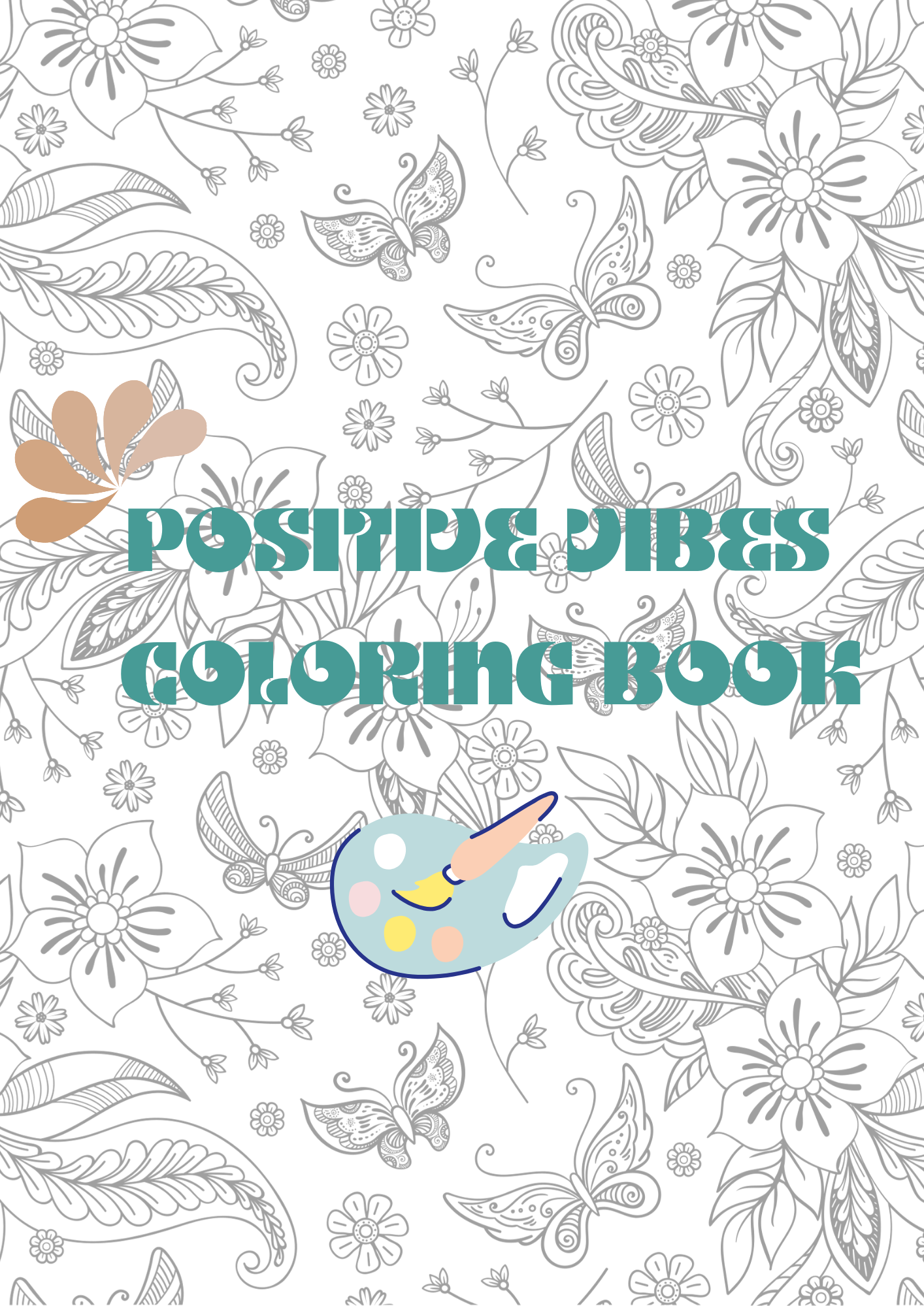 Positive vibes coloring book - printable - Payhip