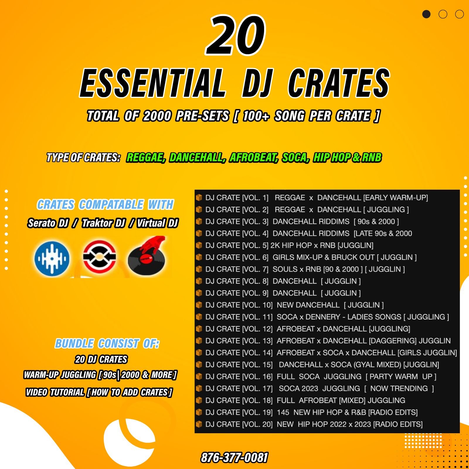 20 DJ CRATES [ BUNDLE 2023] For Serato, Traktor - Payhip