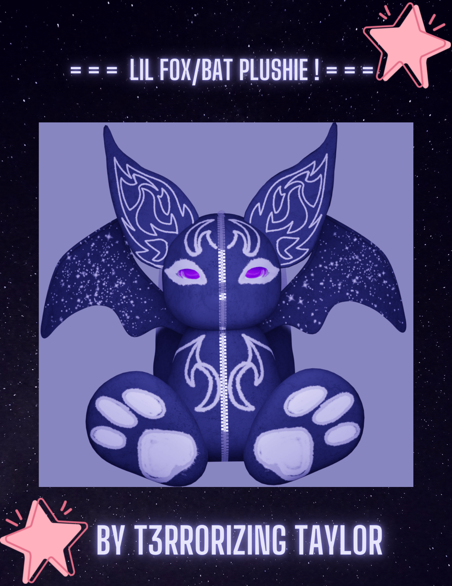 Lil Fox/Bat Plushie ! = = = - Payhip