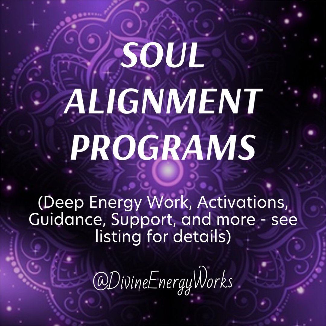 Divine Energy Works - Soul Alignment Programs - Payhip