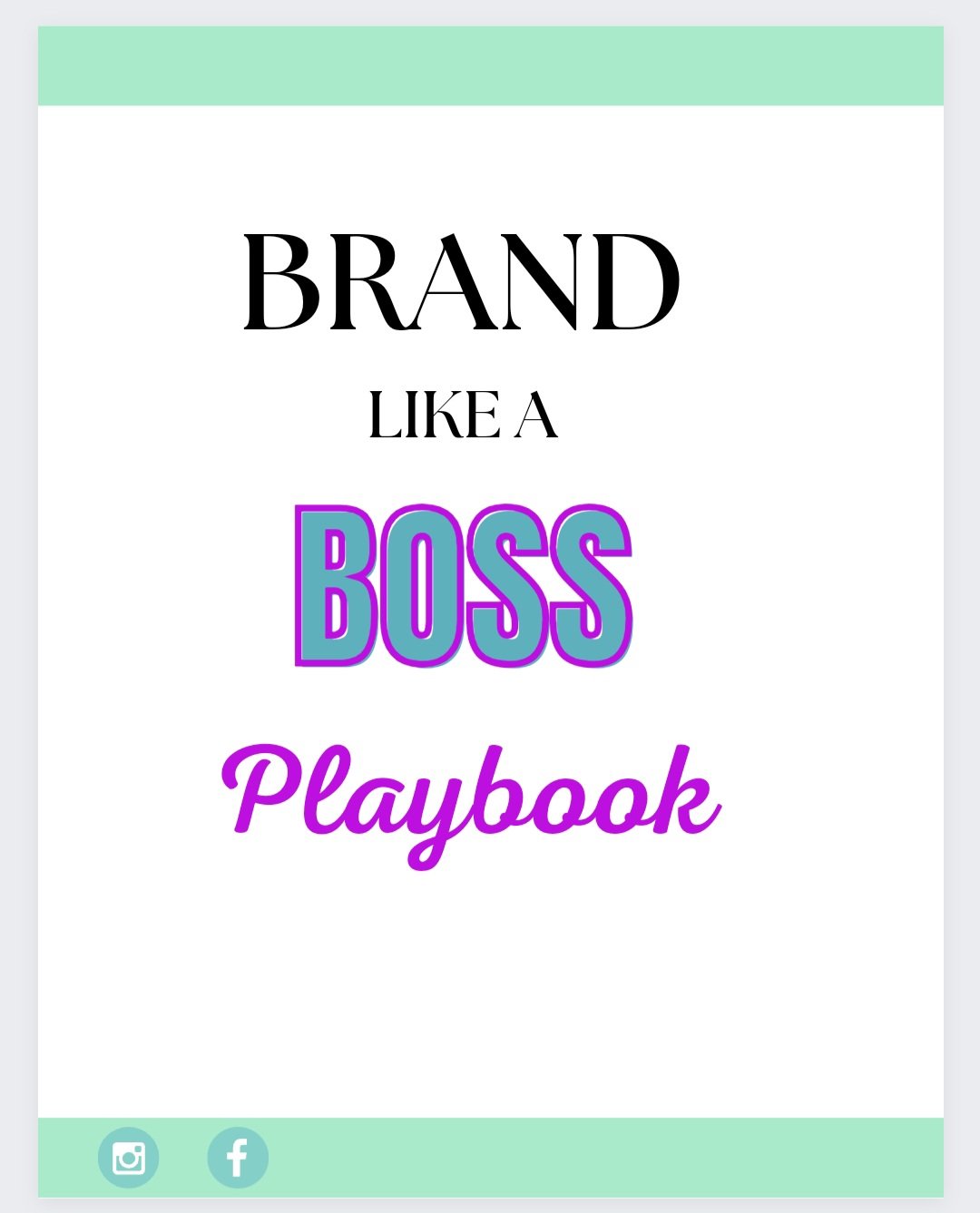 Brand Like A Boss Playbook - Payhip