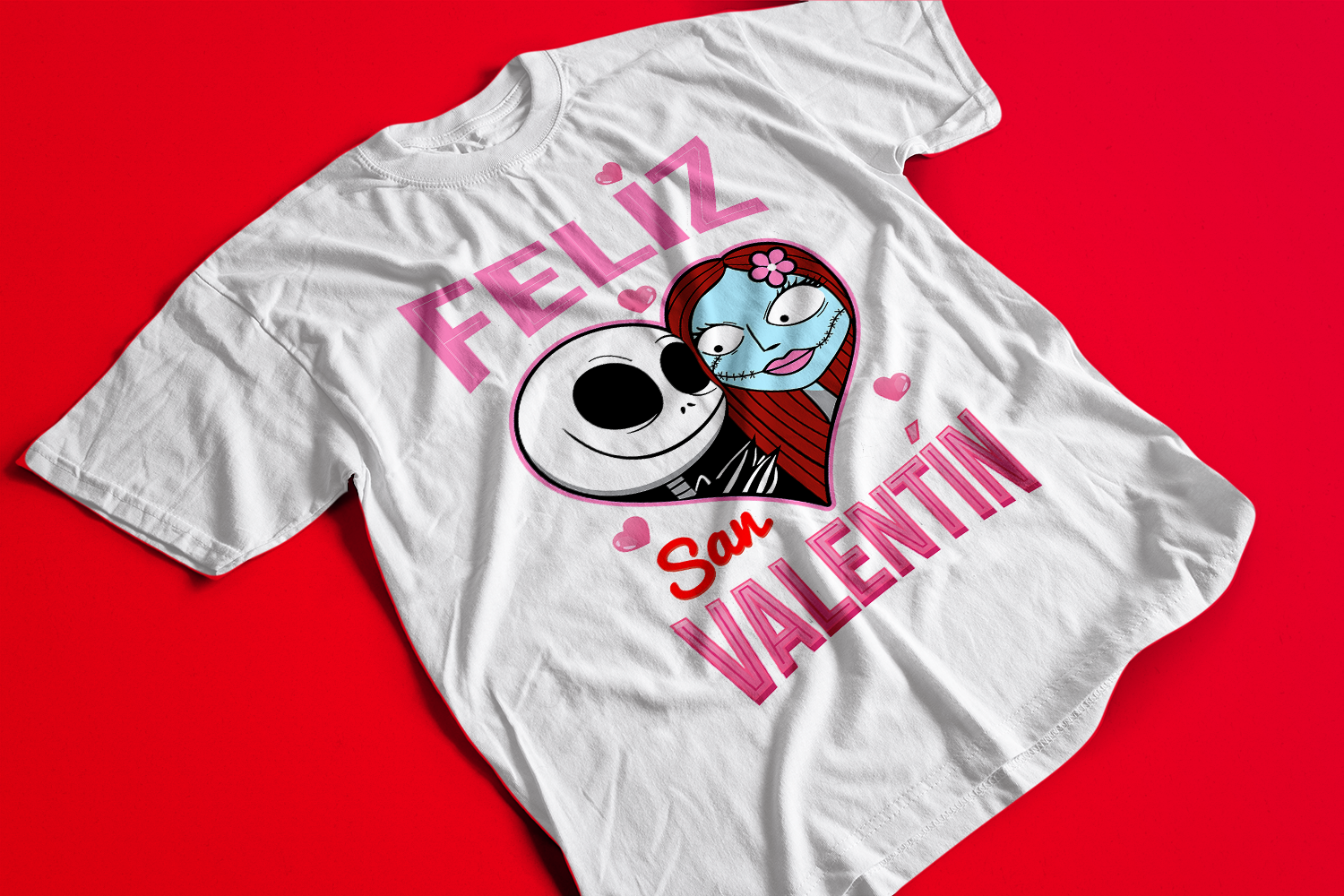 love valentine jack and sally PNG design for t-shirts - Payhip
